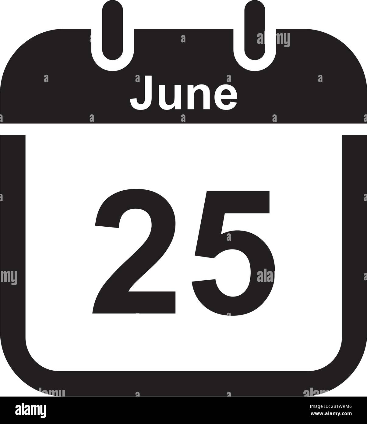 Calendar date, Date notes business, office event icon template black ...