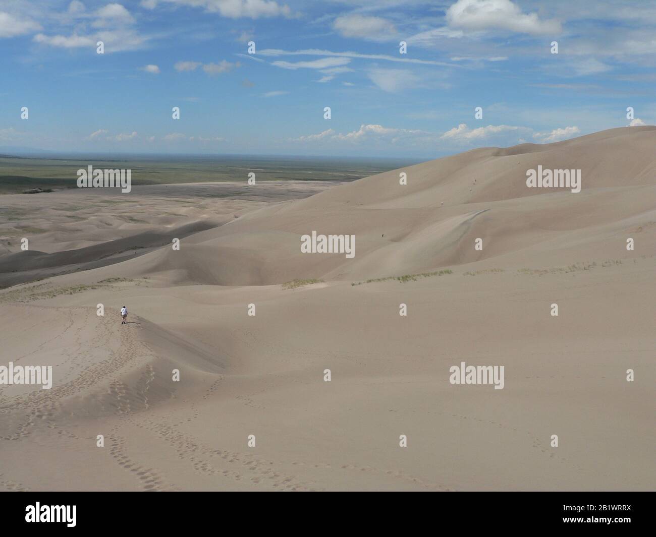 Great Sand Dunes National Park and Preserve, Colorado Stock Photo - Alamy