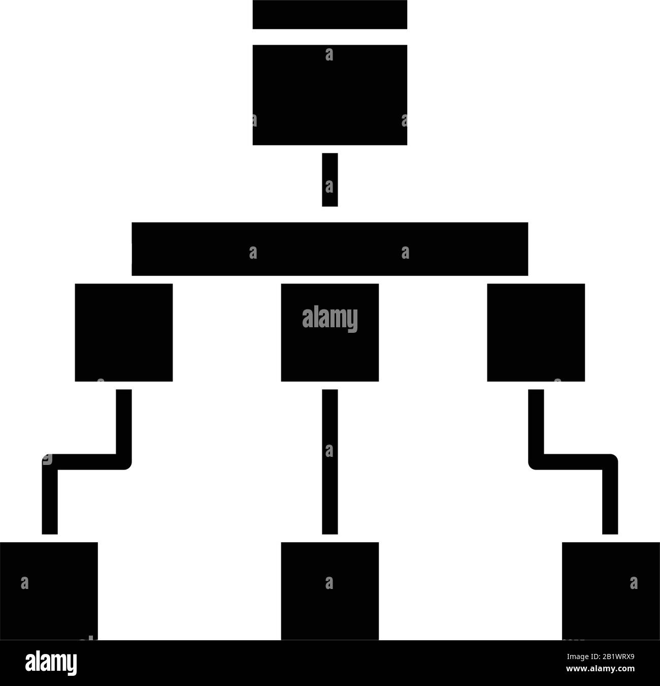 Computer communications black icon, concept illustration, vector flat ...