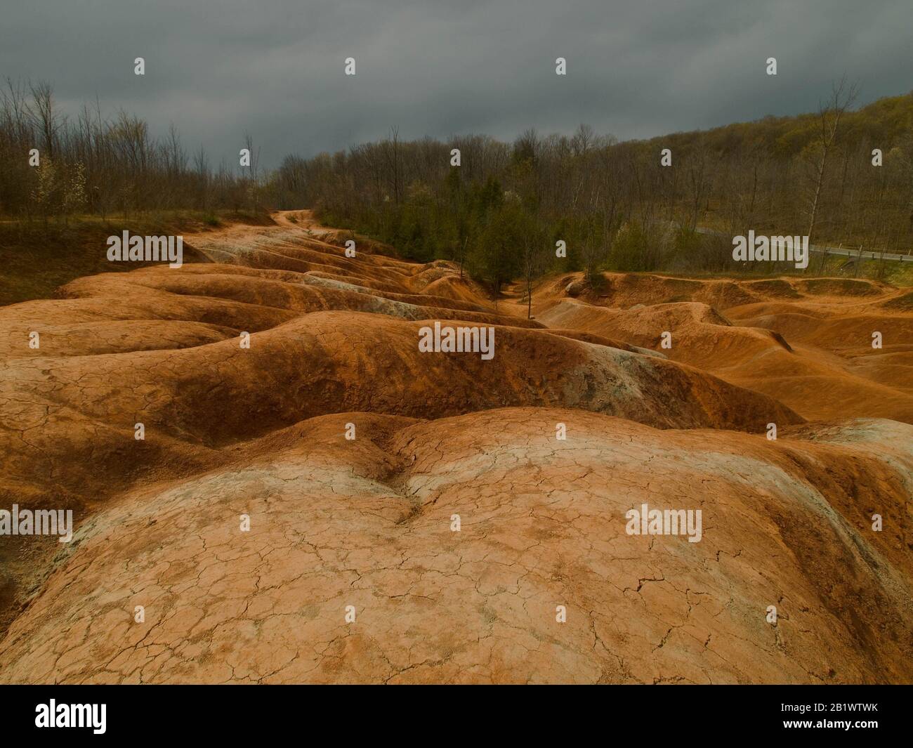 beautiful view of clay soil in a quarry Stock Photo - Alamy