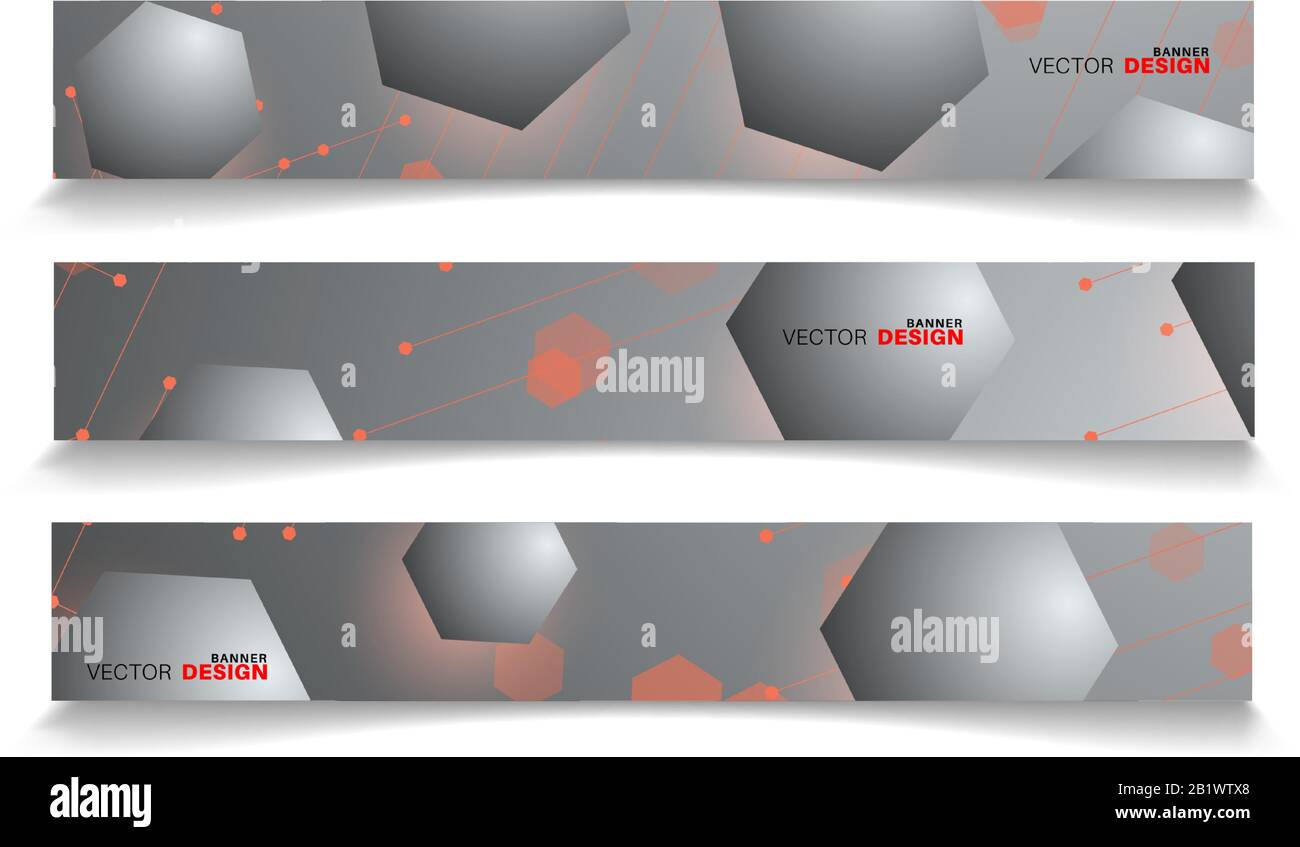 set banner abstract background . vector editable for your design Stock ...