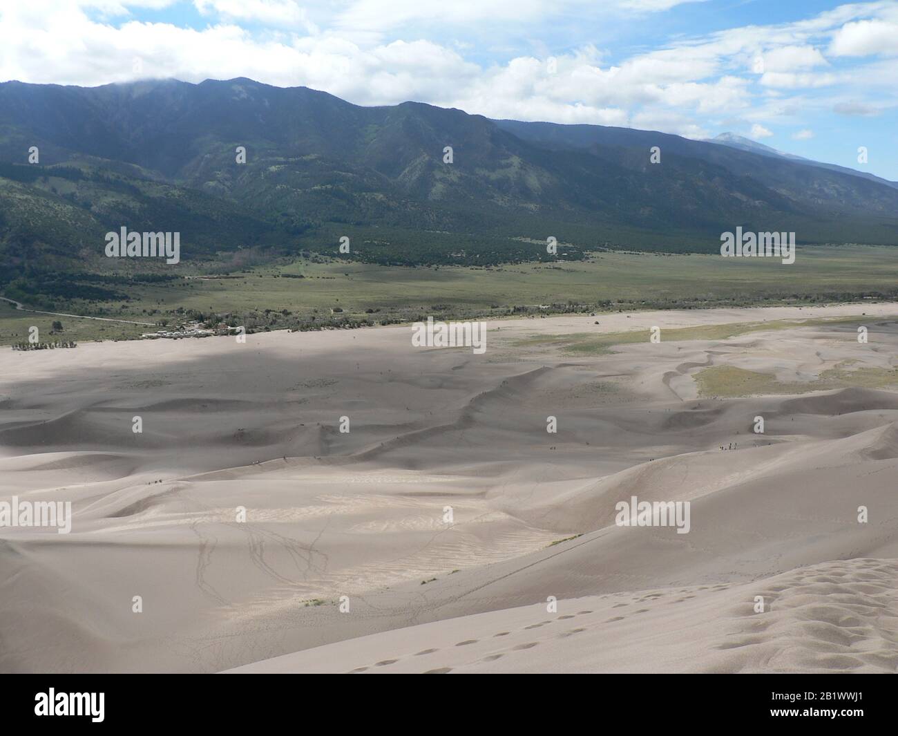 Great Sand Dunes National Park and Preserve, Colorado Stock Photo - Alamy