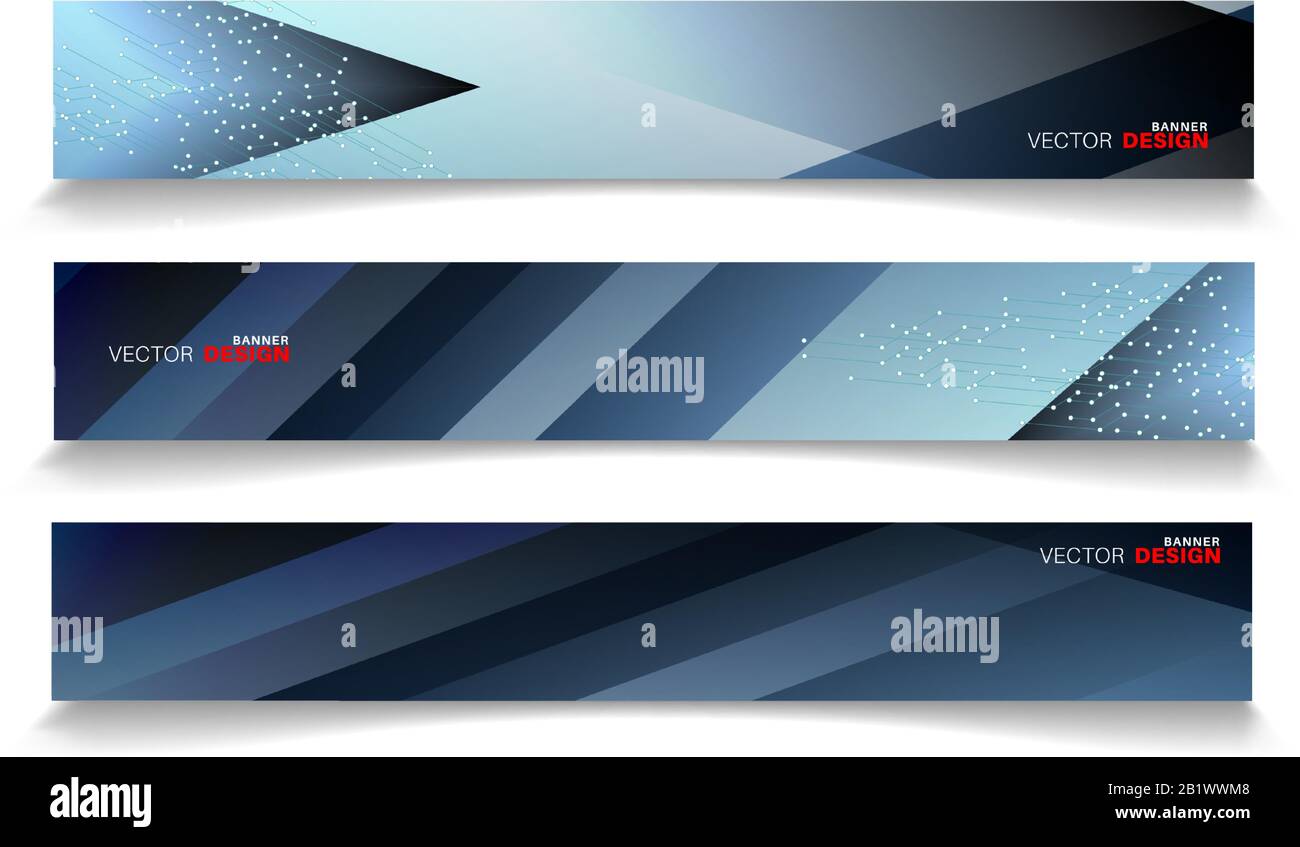 set banner abstract background . vector editable for your design Stock ...