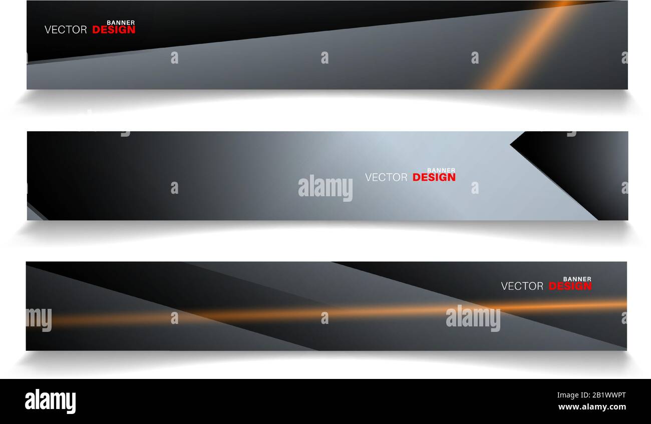 set banner abstract background . vector editable for your design Stock ...