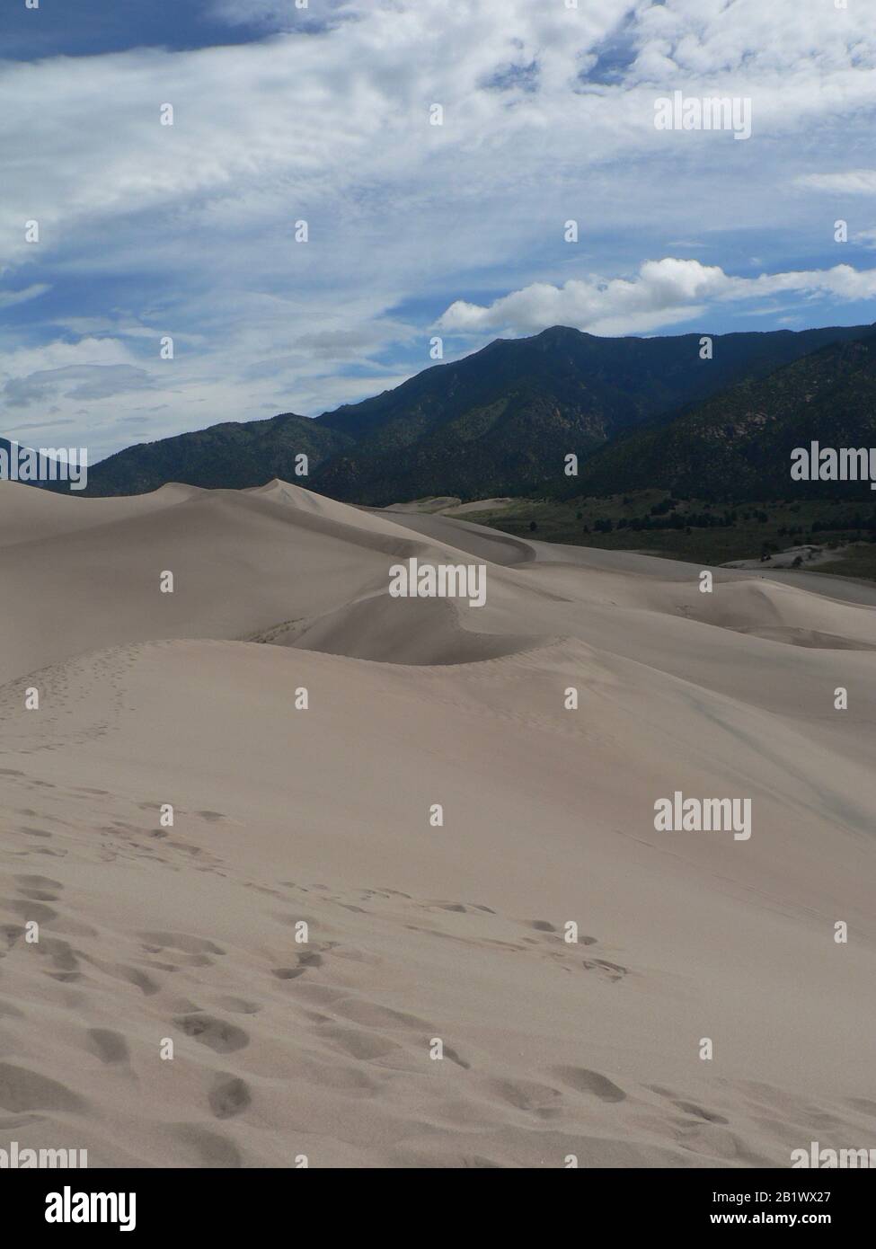 Great Sand Dunes National Park and Preserve, Colorado Stock Photo - Alamy