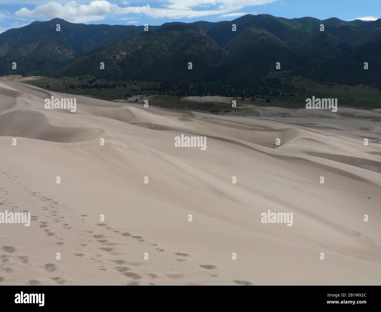 Great Sand Dunes National Park and Preserve, Colorado Stock Photo - Alamy