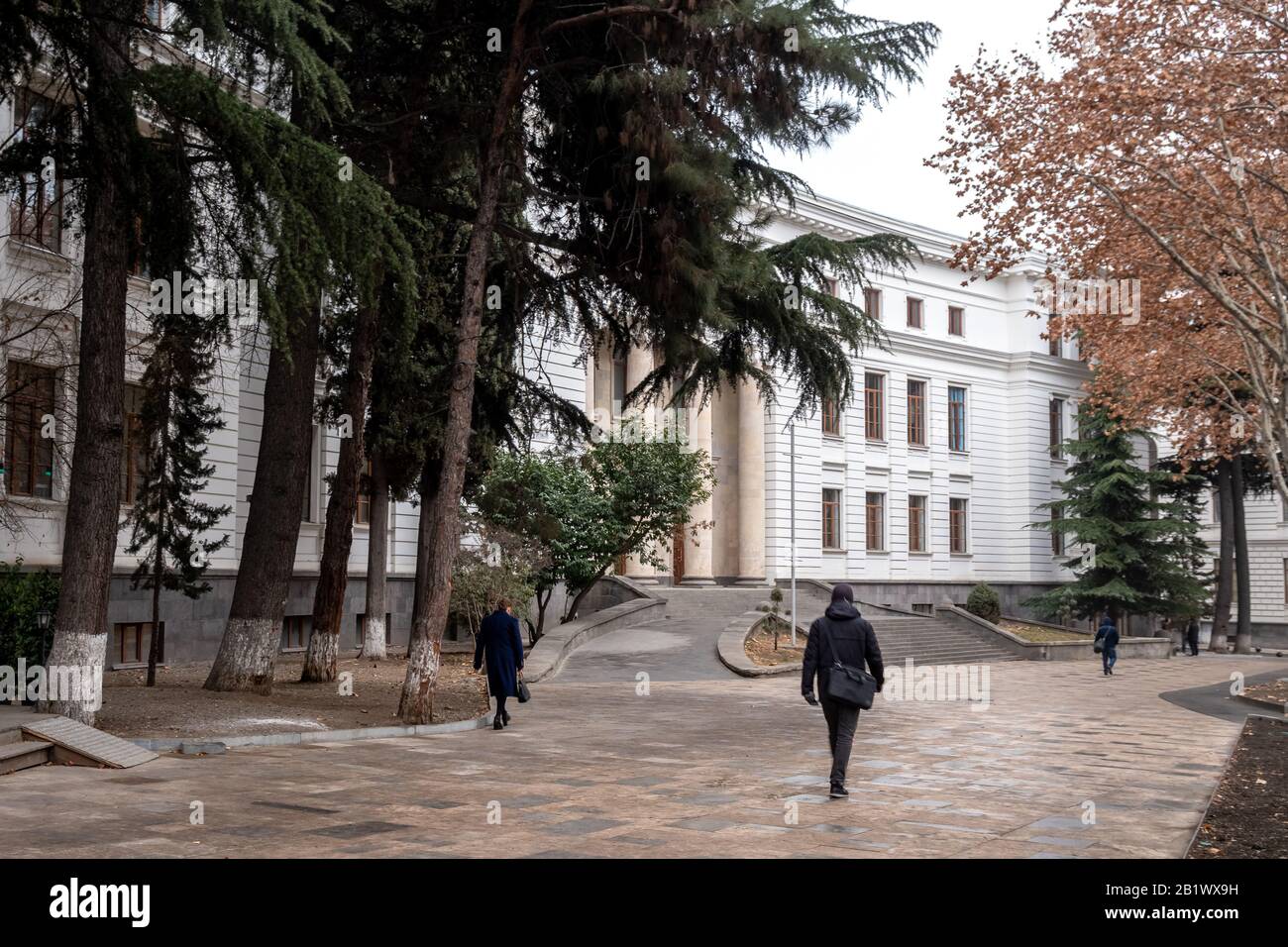 View of Tbilisi State University, established 1918 y Stock Photo - Alamy