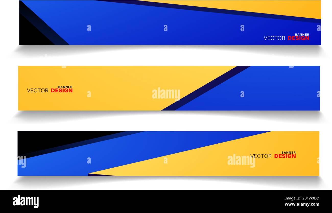 set banner abstract background . vector editable for your design Stock ...