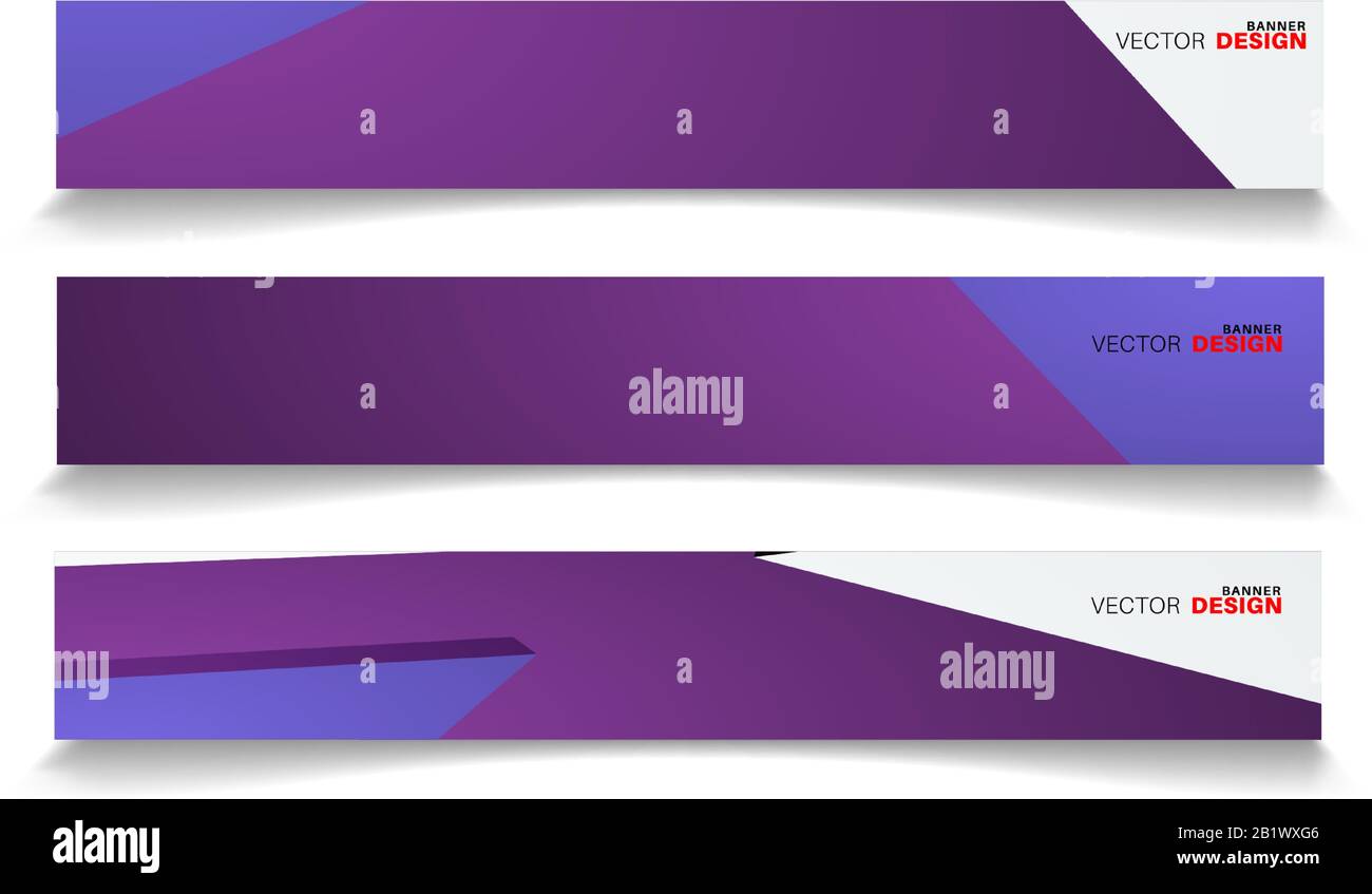 set banner abstract background . vector editable for your design Stock ...