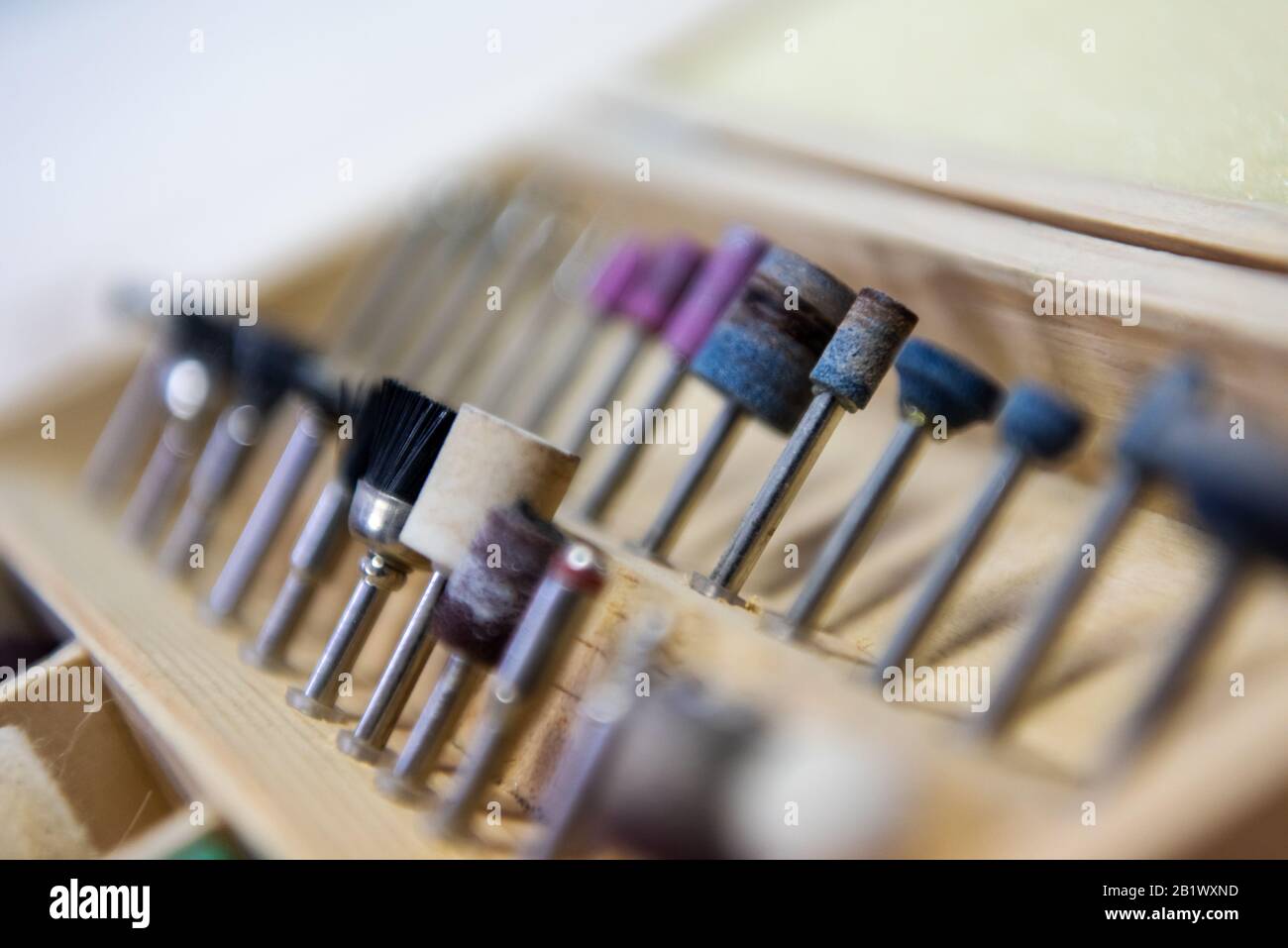 set of precision tools for woodworking industry CNC cutters and drills ...