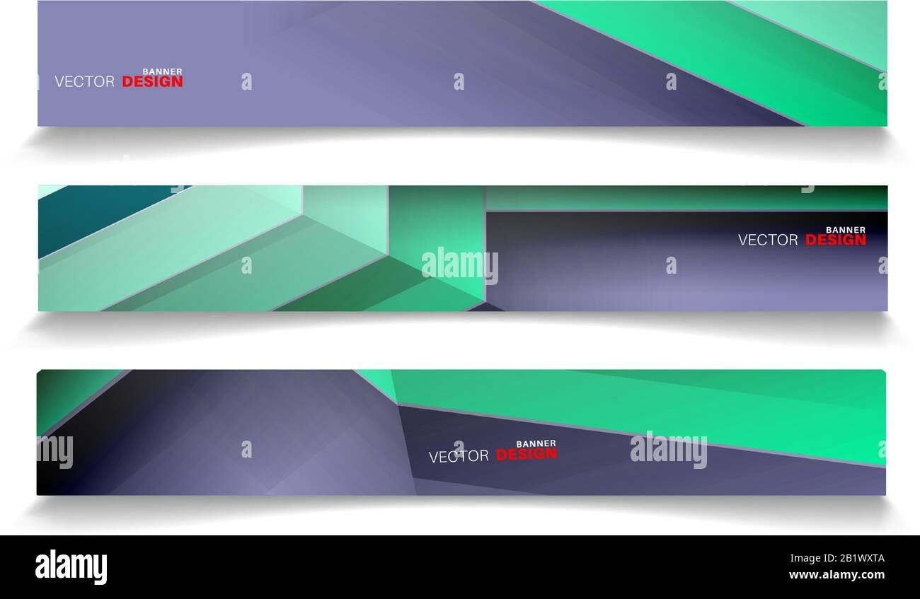 set banner abstract background . vector editable for your design Stock ...