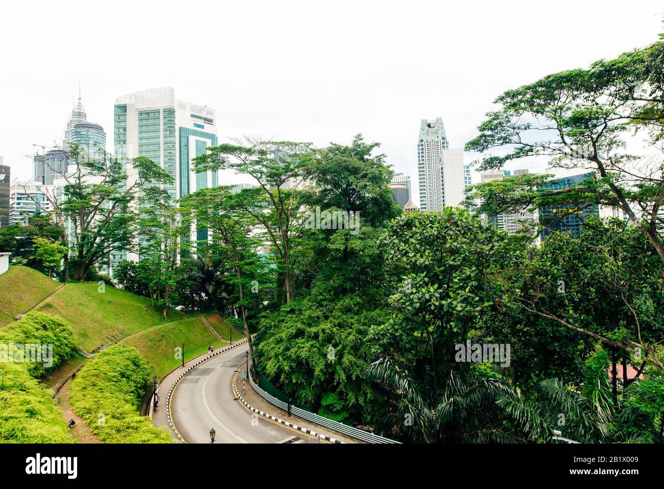 Kuala Lumpur city view from Bukit Nanas Forest Reserve and now called ...