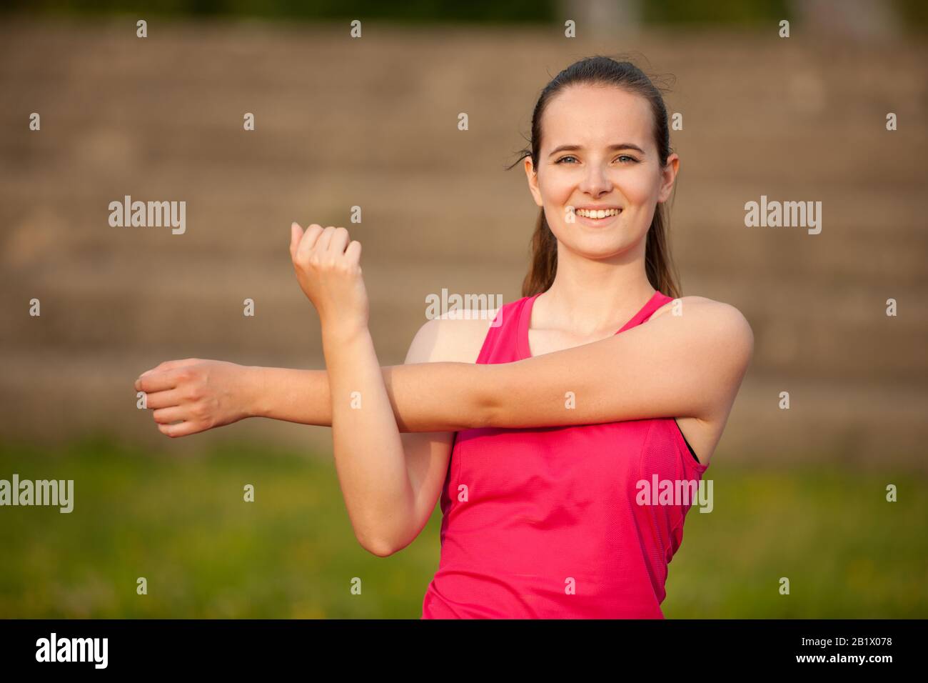 Stretch stretching hi-res stock photography and images - Alamy