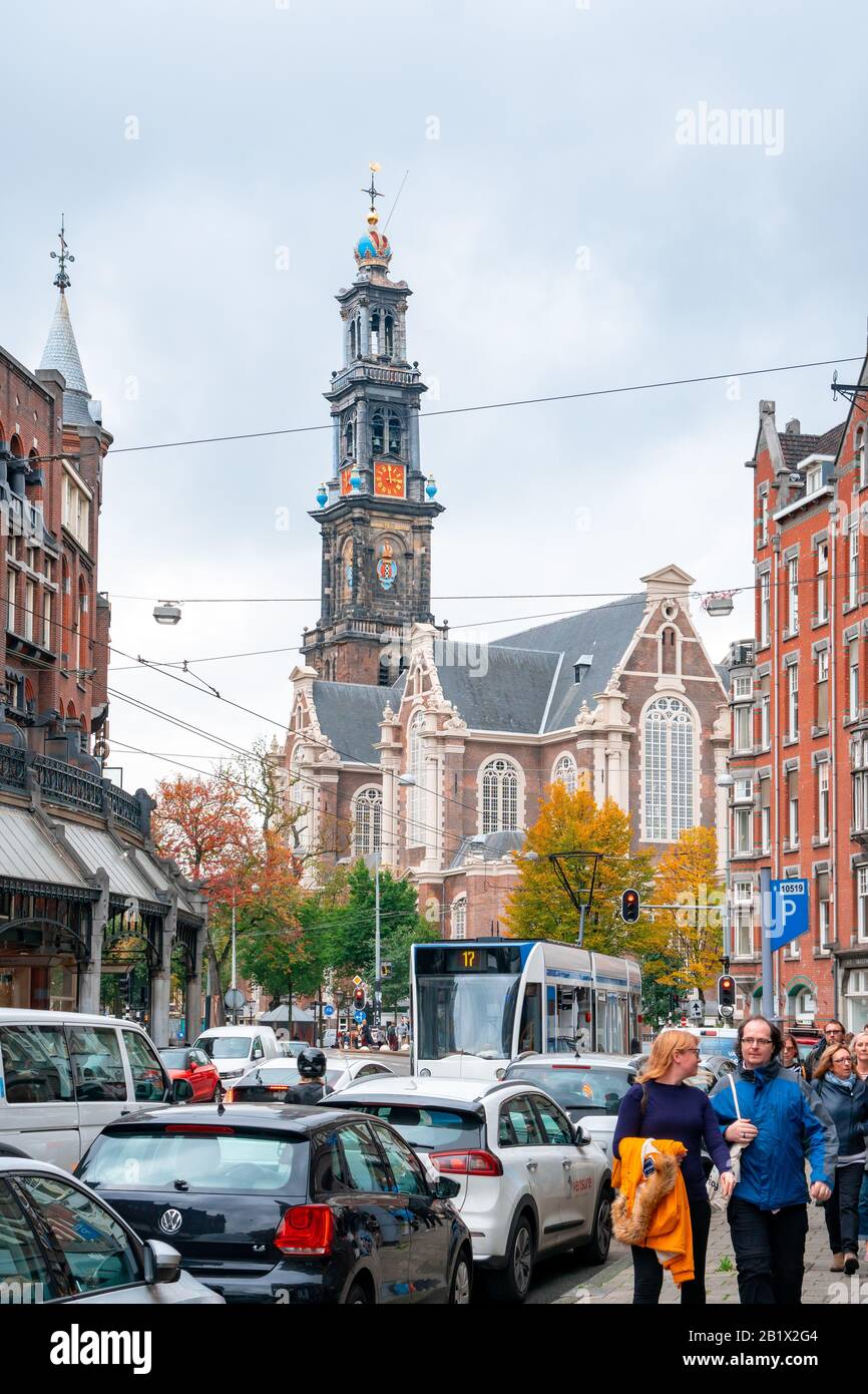 Westerkerk bell tower amsterdam hi-res stock photography and images - Alamy