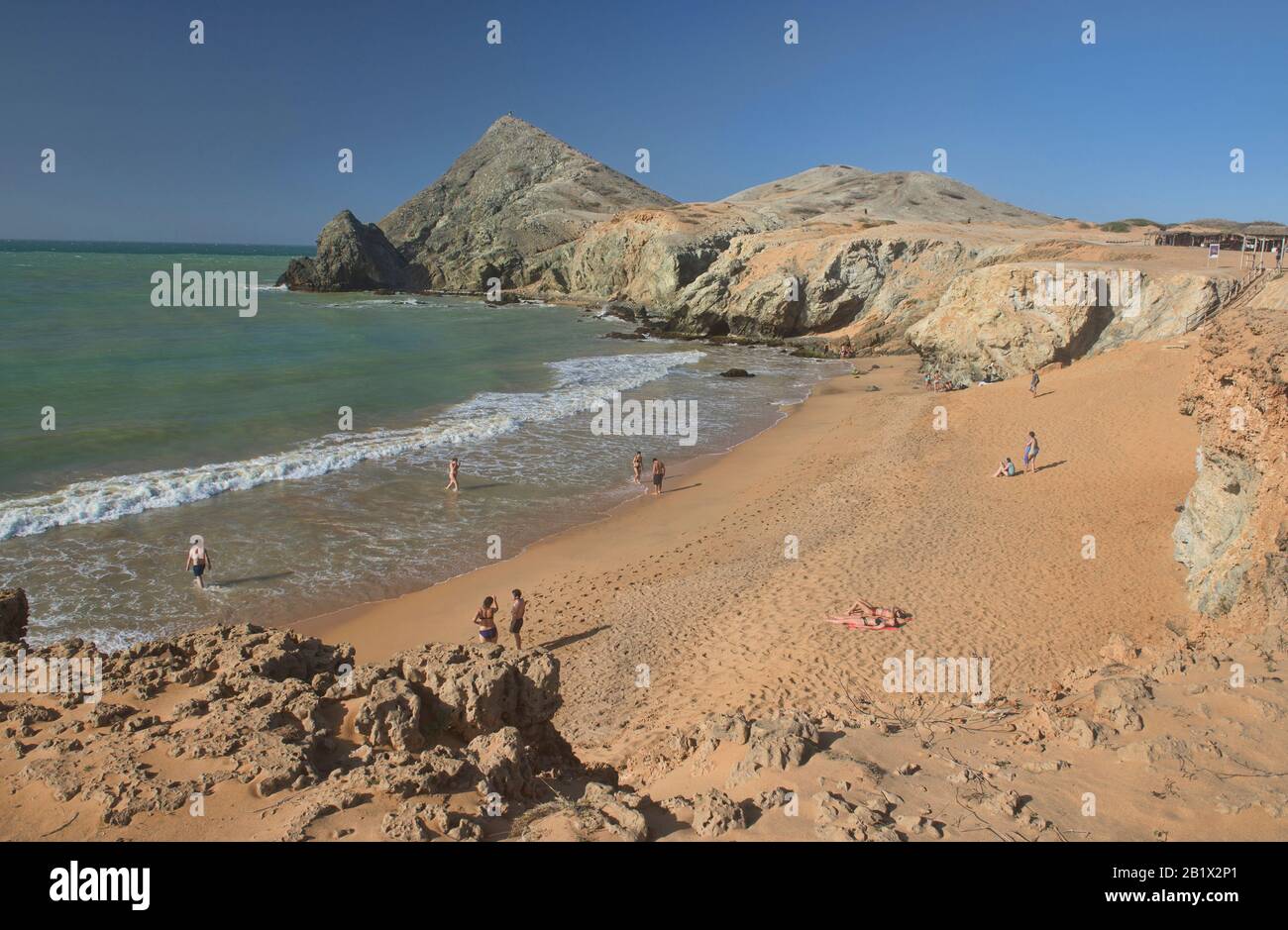 Gorgeous Pilón De Azúcar Beach, Cabo de la Vela, Guajira Peninsula ...