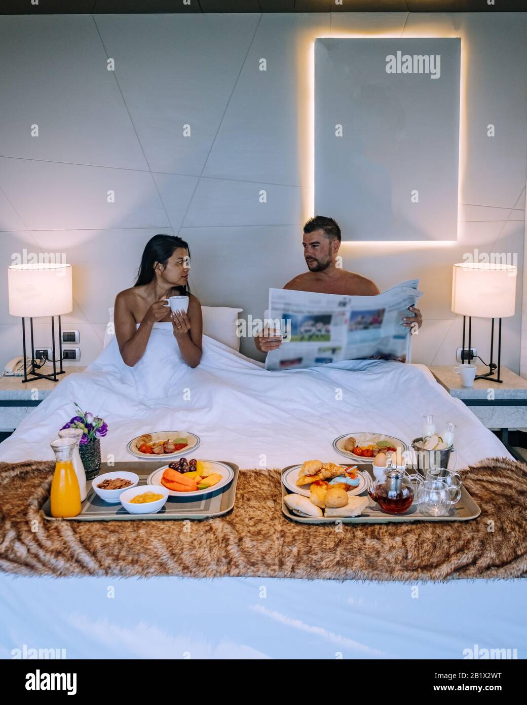 Hotel Breakfast In Bed