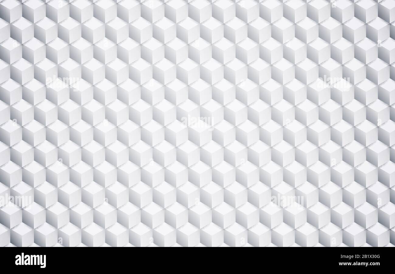 Abstract 3d geometric repeating pattern background. Vector illustration ...