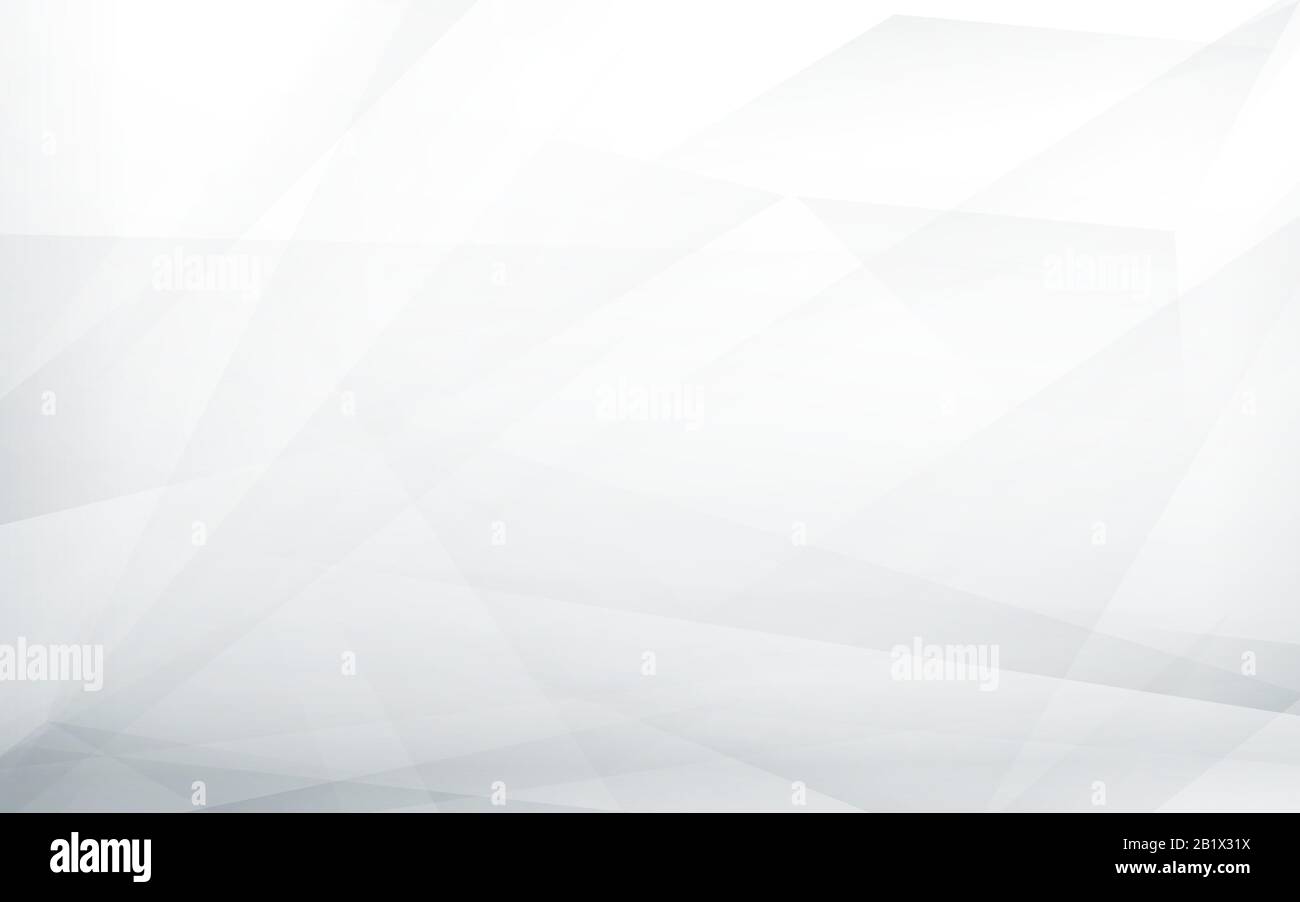 Abstract white and grey futuristic background. Vector illustration ...
