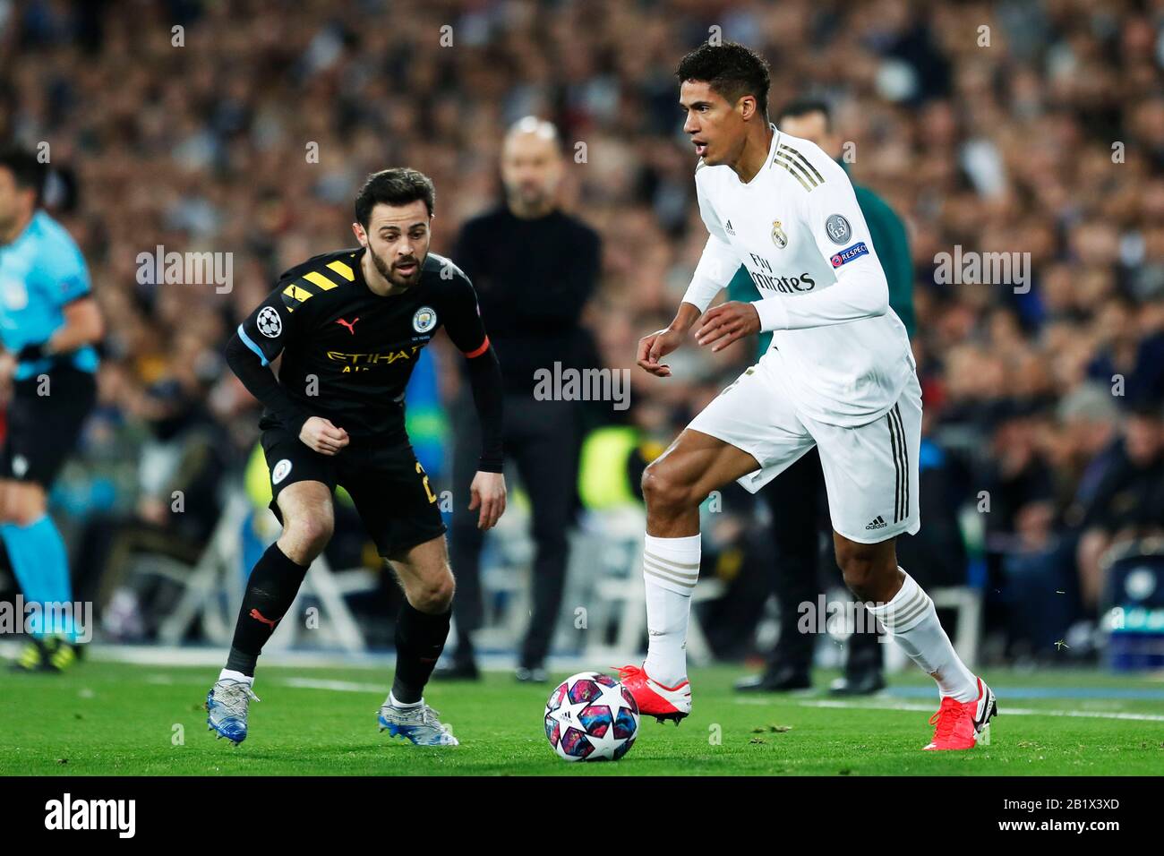Madrid, Spain. Credit: D. 26th Feb, 2020. Raphael Varane (Real ...