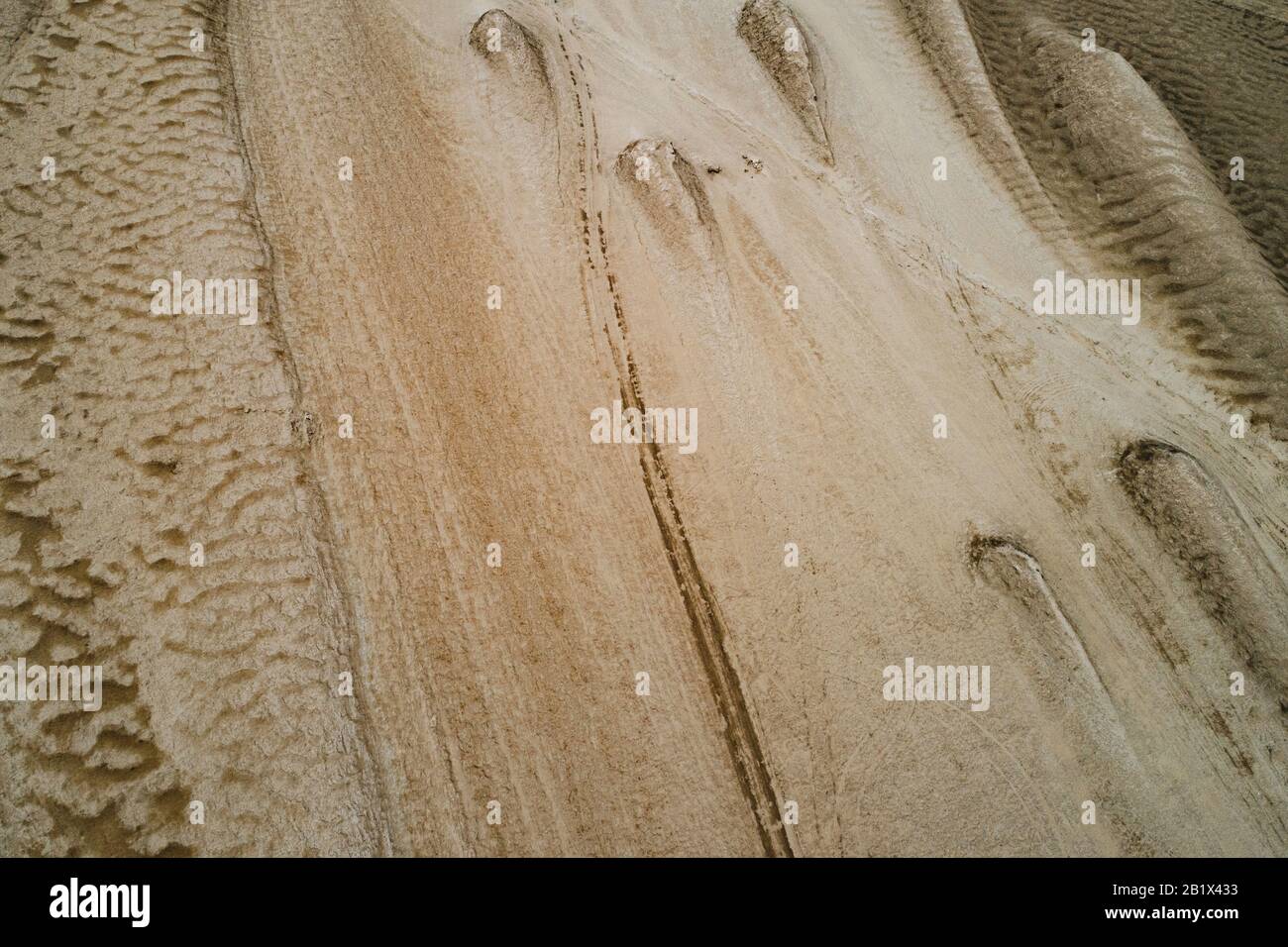 aerial view of the dry land in Qinghai, China Stock Photo - Alamy