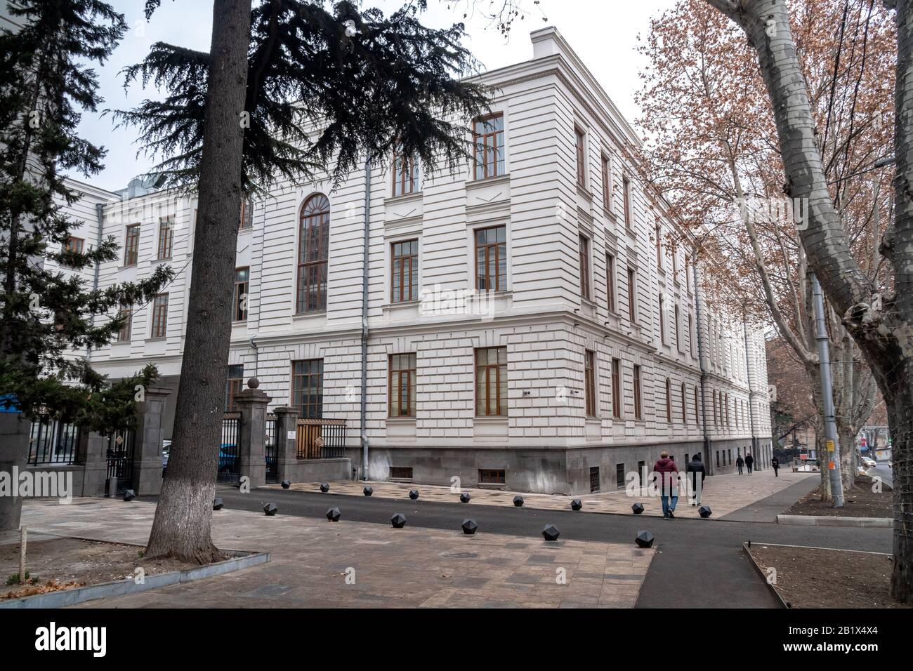 View of Tbilisi State University, established 1918 y Stock Photo - Alamy