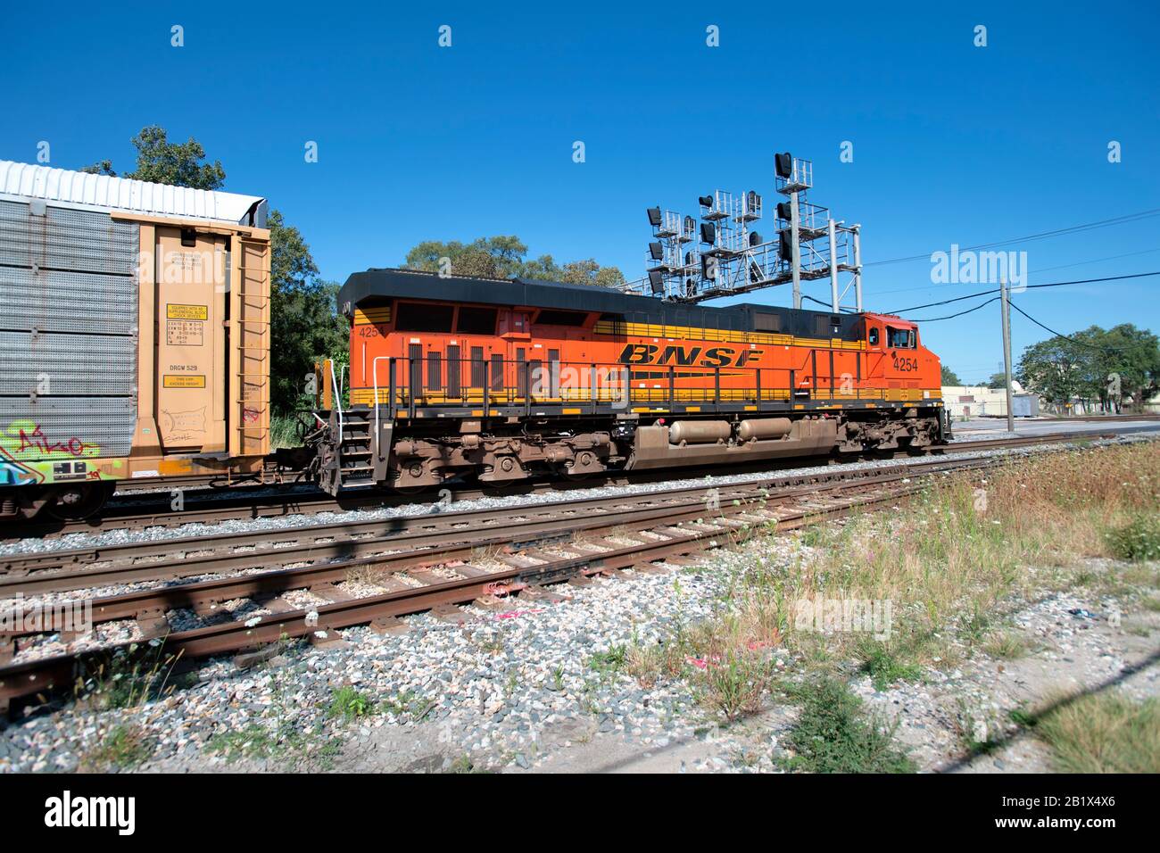 Bnsf locomotive hi-res stock photography and images - Alamy