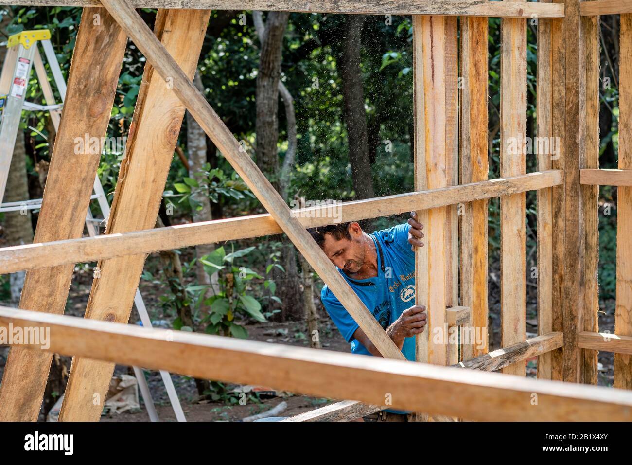 Hispanic construction frame hi-res stock photography and images - Alamy