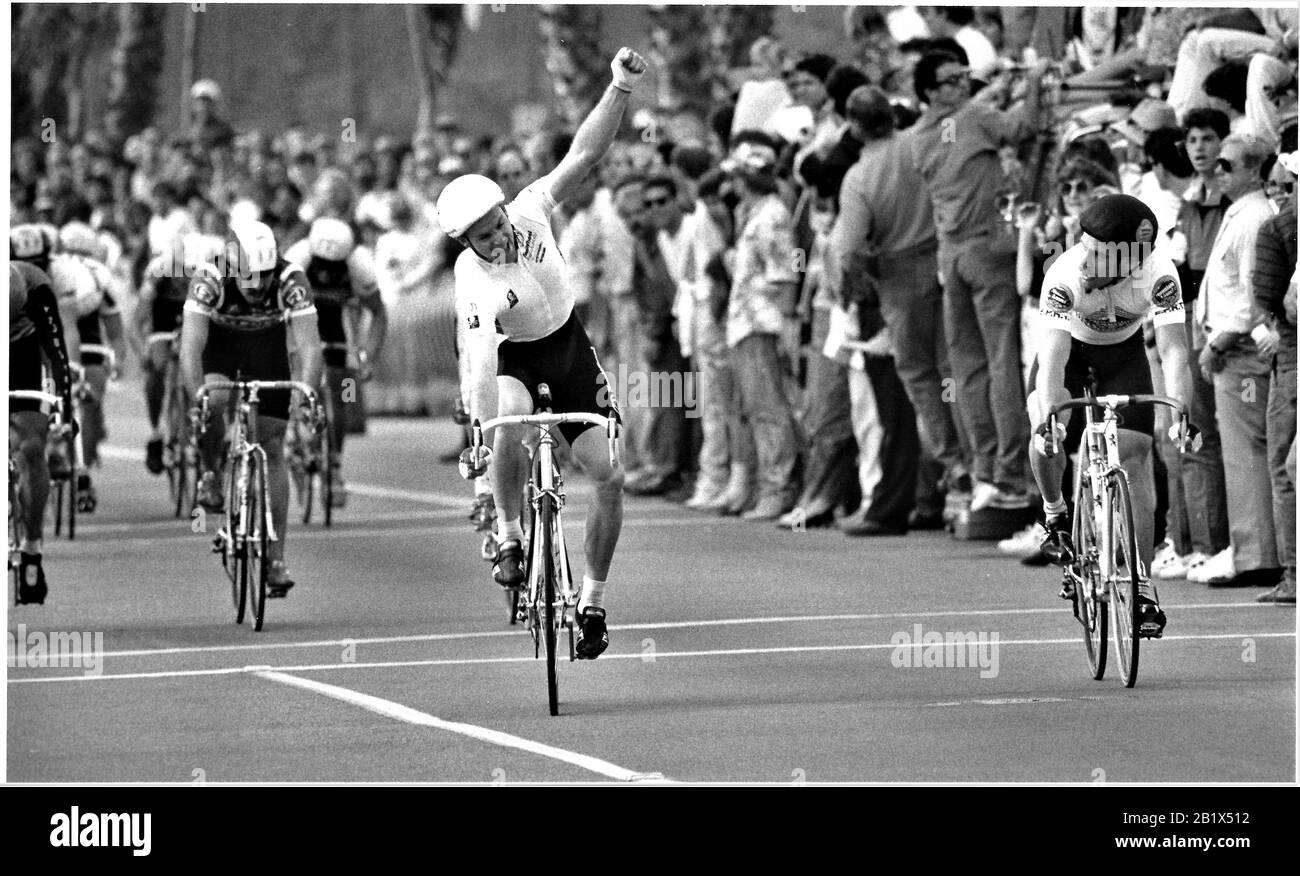 Cycling Race Finish Line