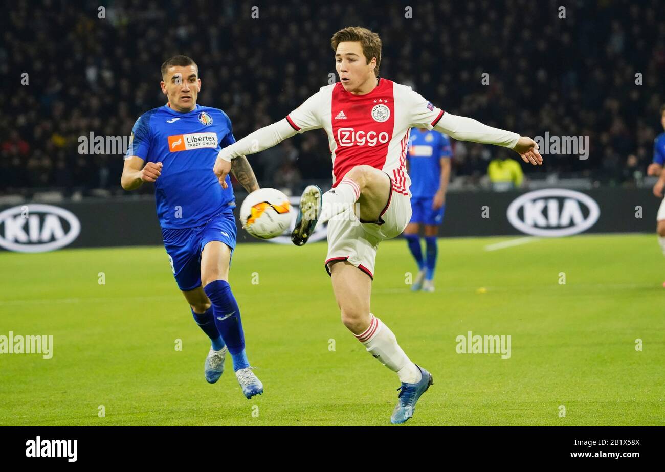 Carel Eiting (AJAX) during Uefa Europa League 2019/2020 AFC Ajax vs ...