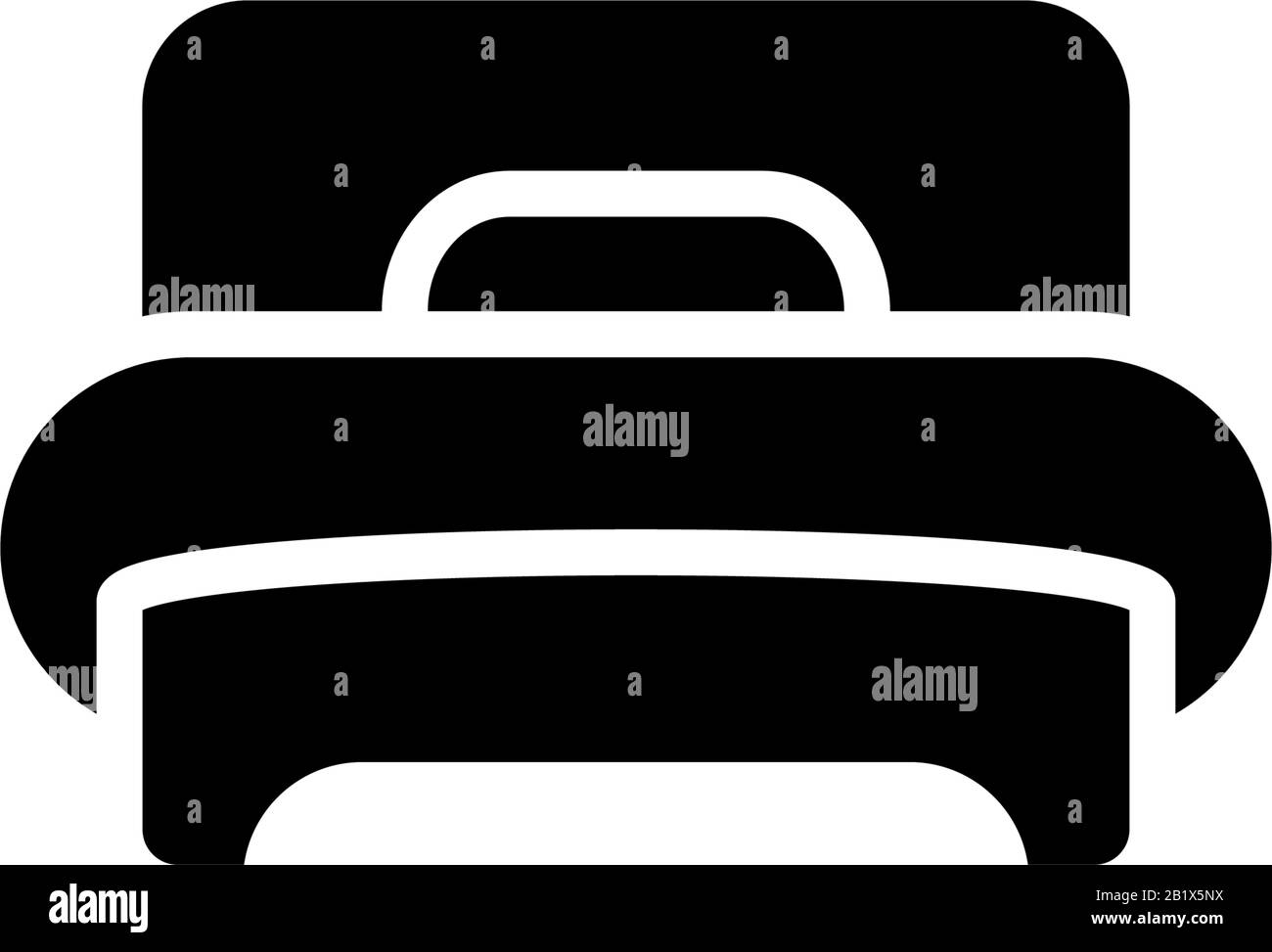 Bed icon design vector template Stock Vector Image & Art - Alamy