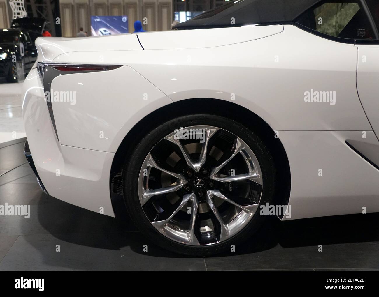 Philadelphia, Pennsylvania, U.S.A - February 9, 2020 - The side view ...