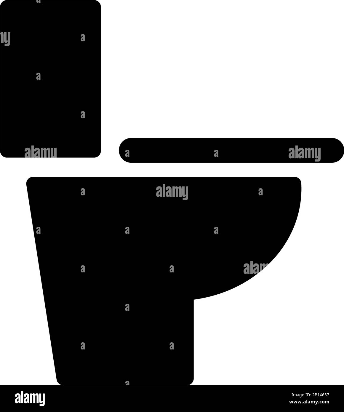 Toilet bathroom sanitary equipment Cut Out Stock Images & Pictures - Alamy