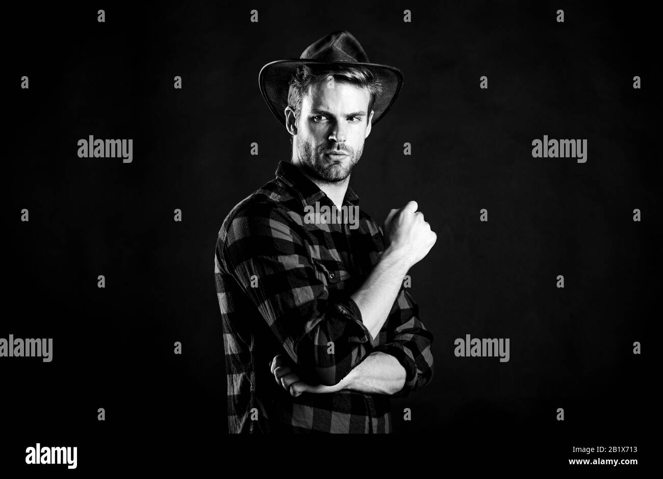 wild west in his heart. cowboy in country side. Western. western cowboy ...