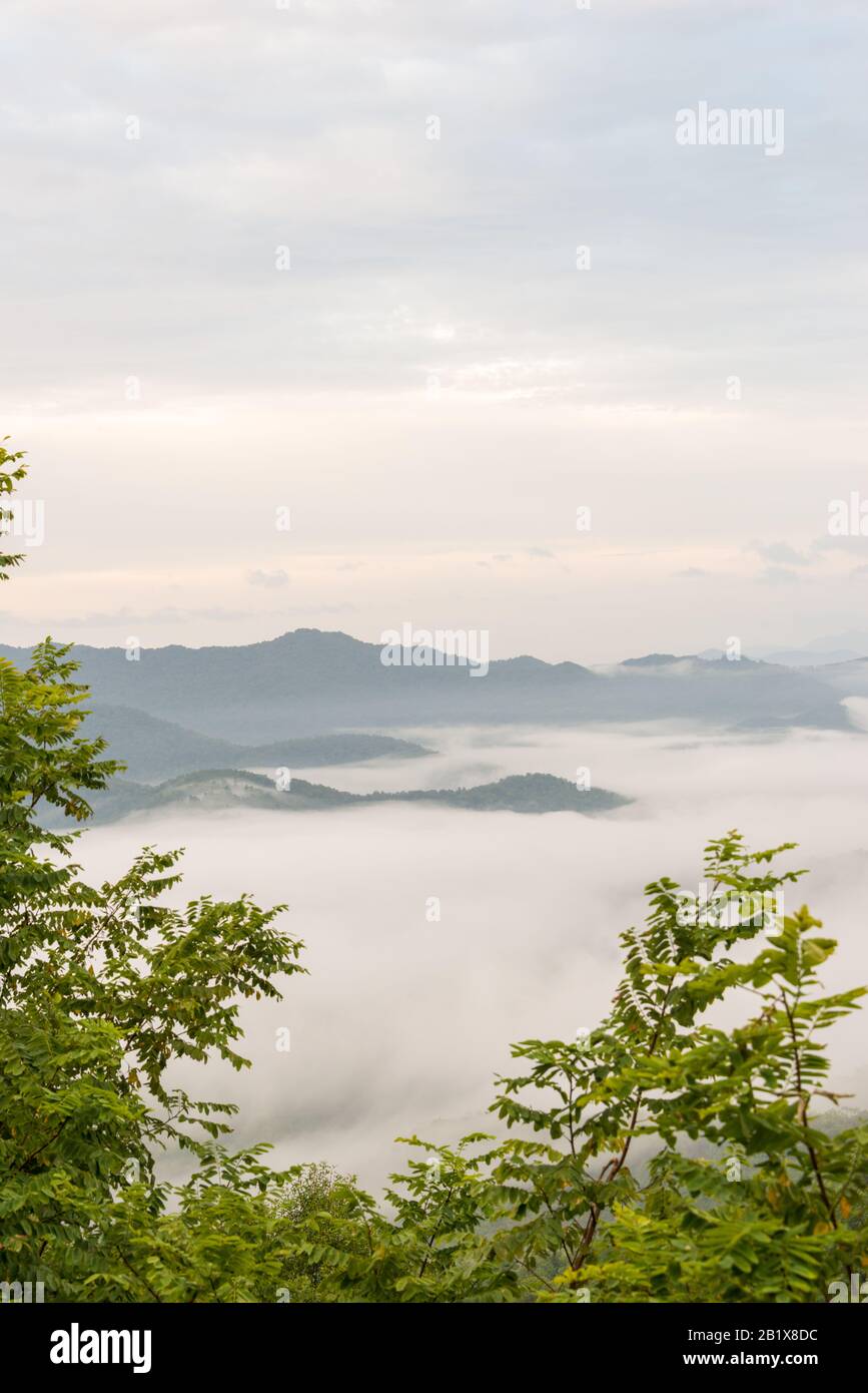 Foggy day in appalachia hi-res stock photography and images - Alamy