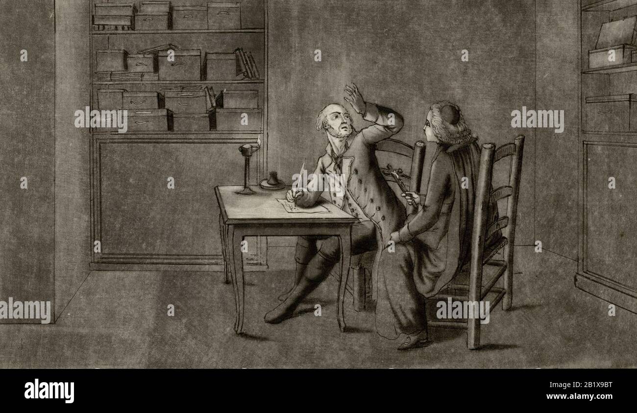 Execution drawing hi-res stock photography and images - Alamy