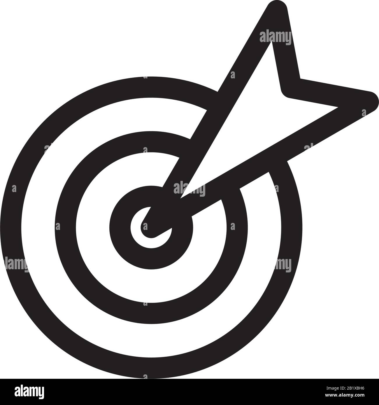 Focus Arrow icon template black color editable. Focus Arrow icon symbol ...