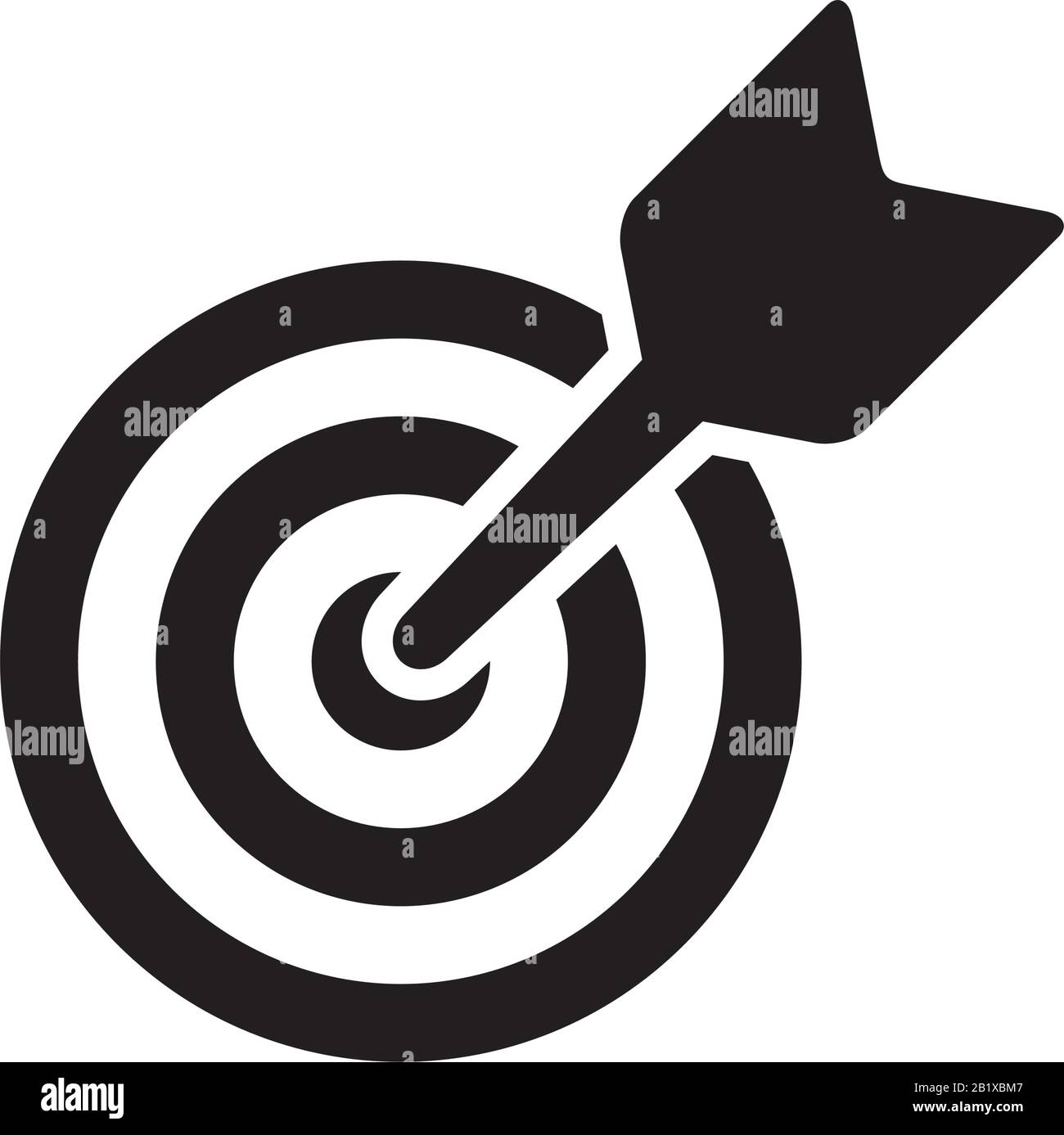 Focus Arrow icon template black color editable. Focus Arrow icon symbol ...
