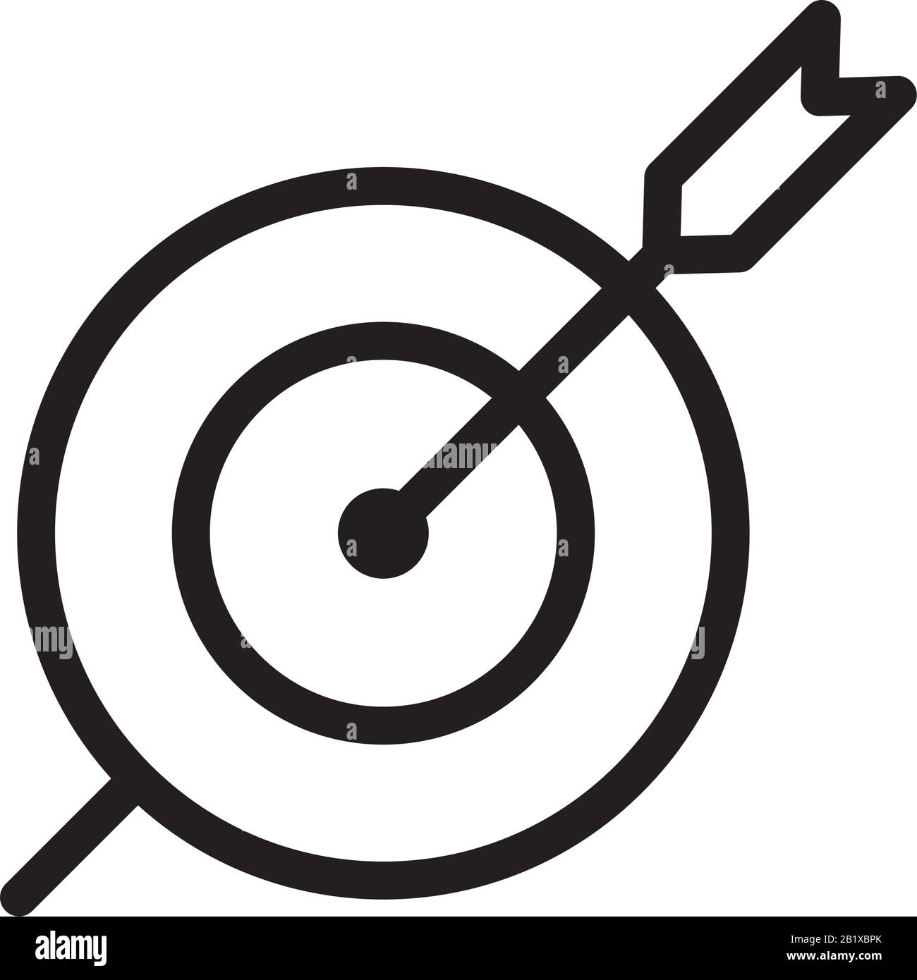 Focus Arrow icon template black color editable. Focus Arrow icon symbol ...