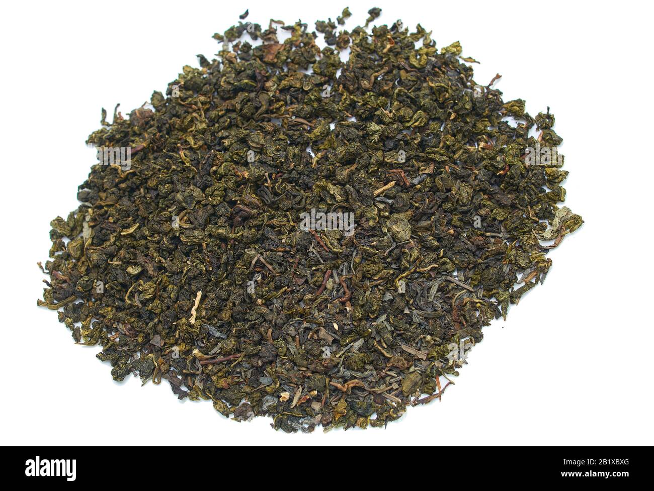 Milk oolong tea isolated on white background and close-up Stock Photo ...