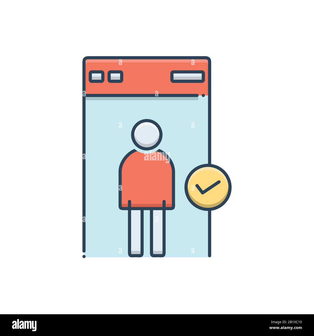 Security check Cut Out Stock Images & Pictures - Alamy