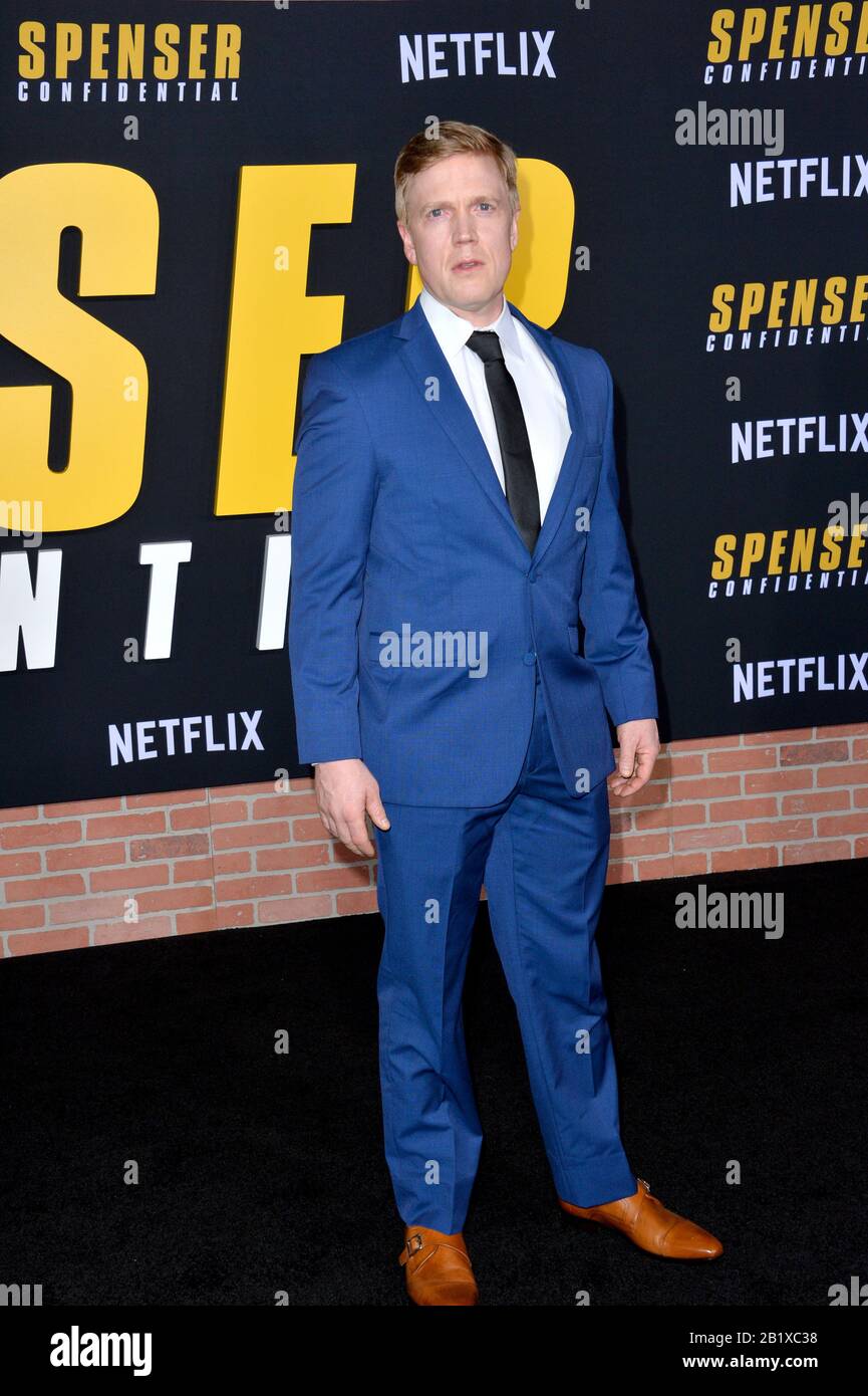 Los Angeles, USA. 27th Feb, 2020. LOS ANGELES, CA: 27, 2020: Dustin ...