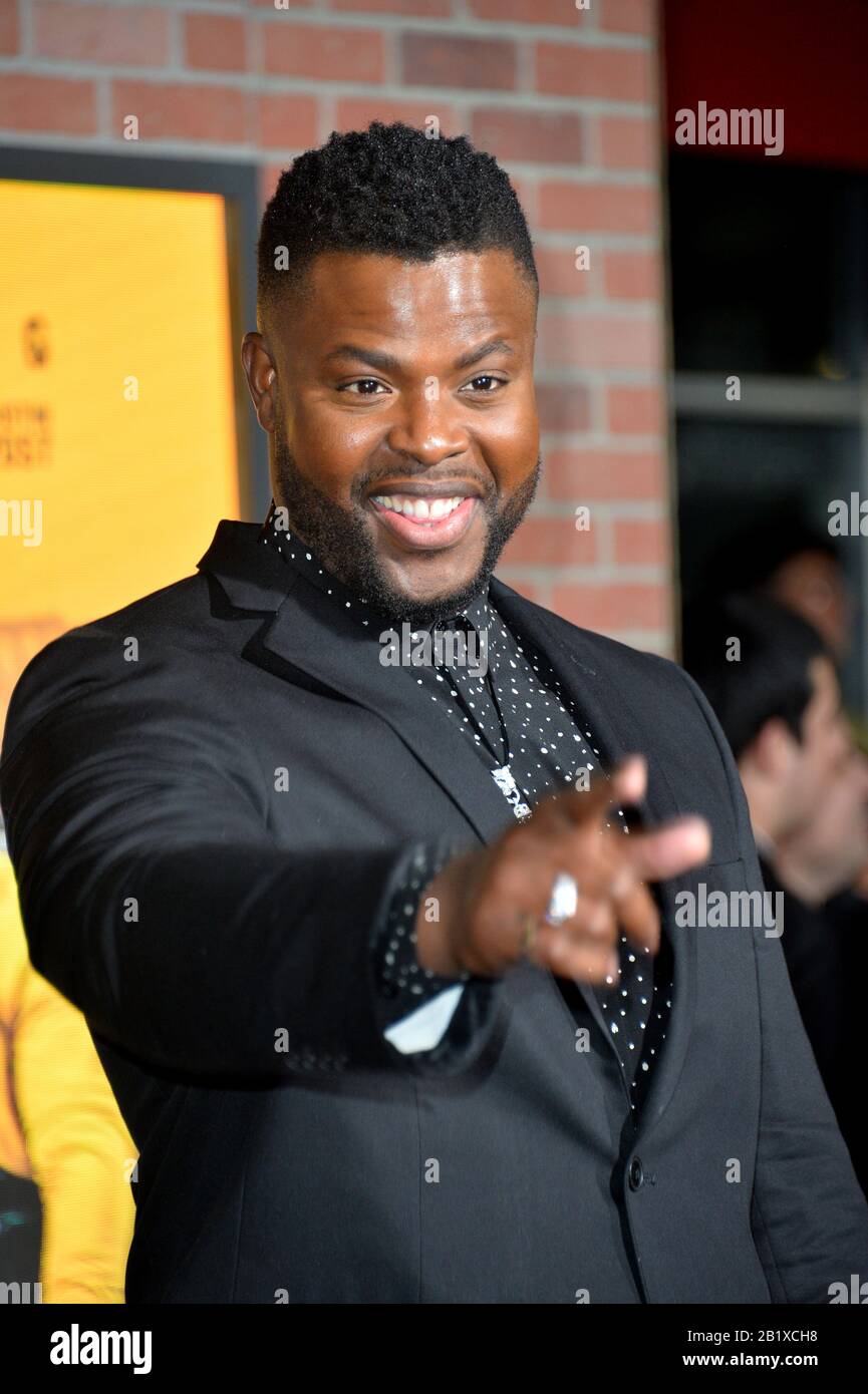 Los Angeles, USA. 27th Feb, 2020. LOS ANGELES, CA: 27, 2020: Winston ...