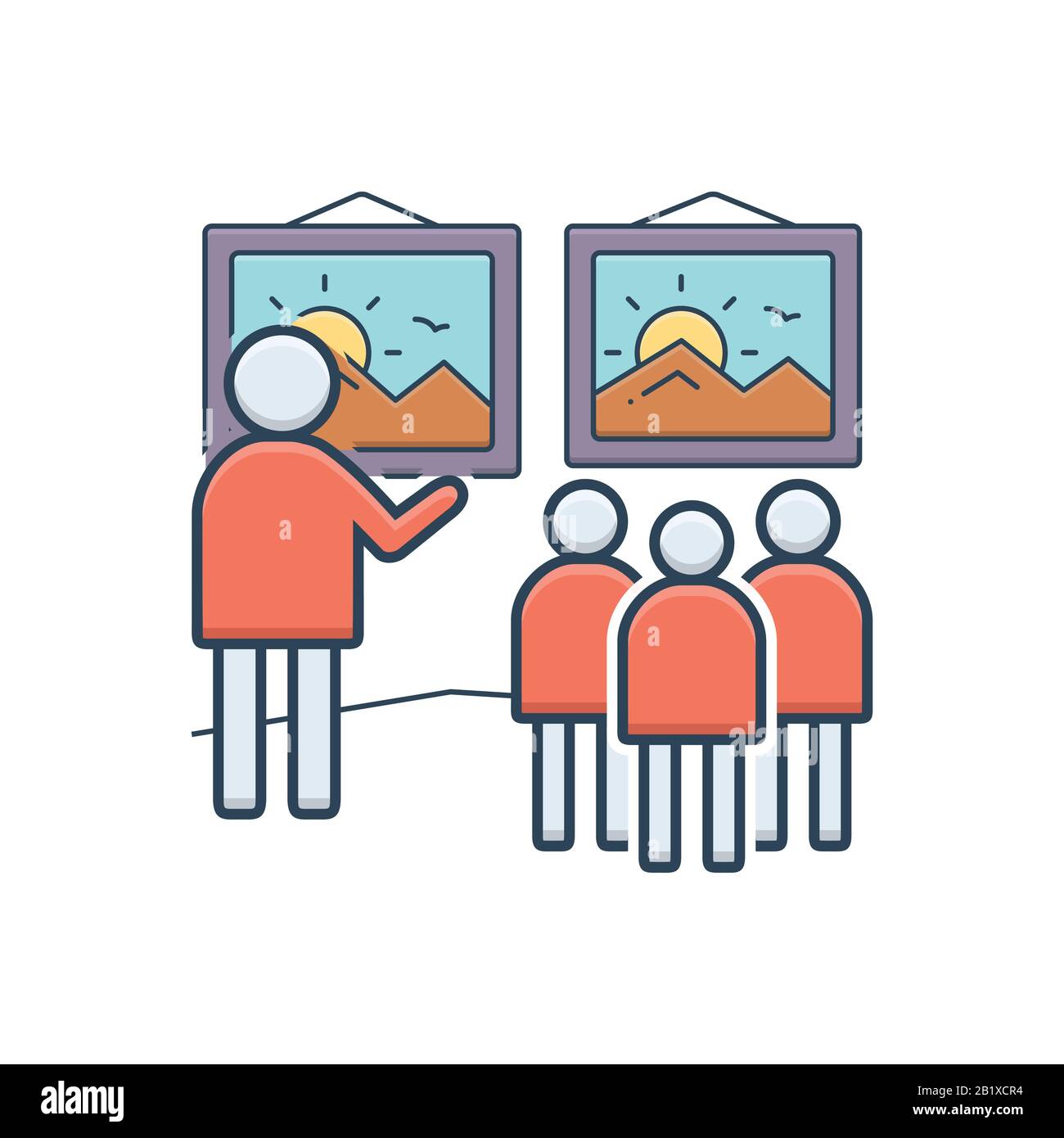 Art exhibit icon Stock Vector Image & Art - Alamy
