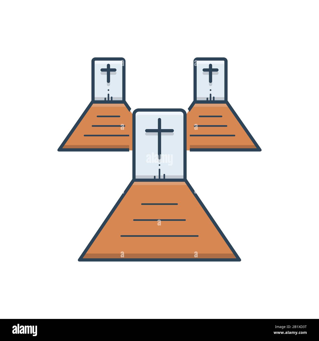 Illustration for graveyard Stock Vector Image & Art - Alamy
