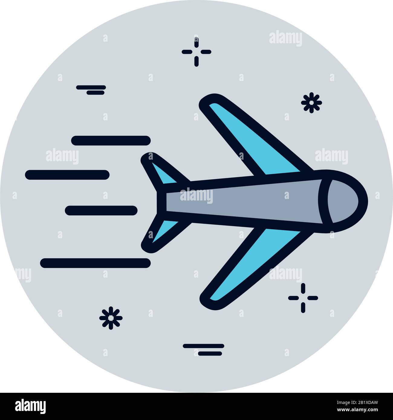 Airplane fill block style icon design, Plane vehicle transportation fly ...