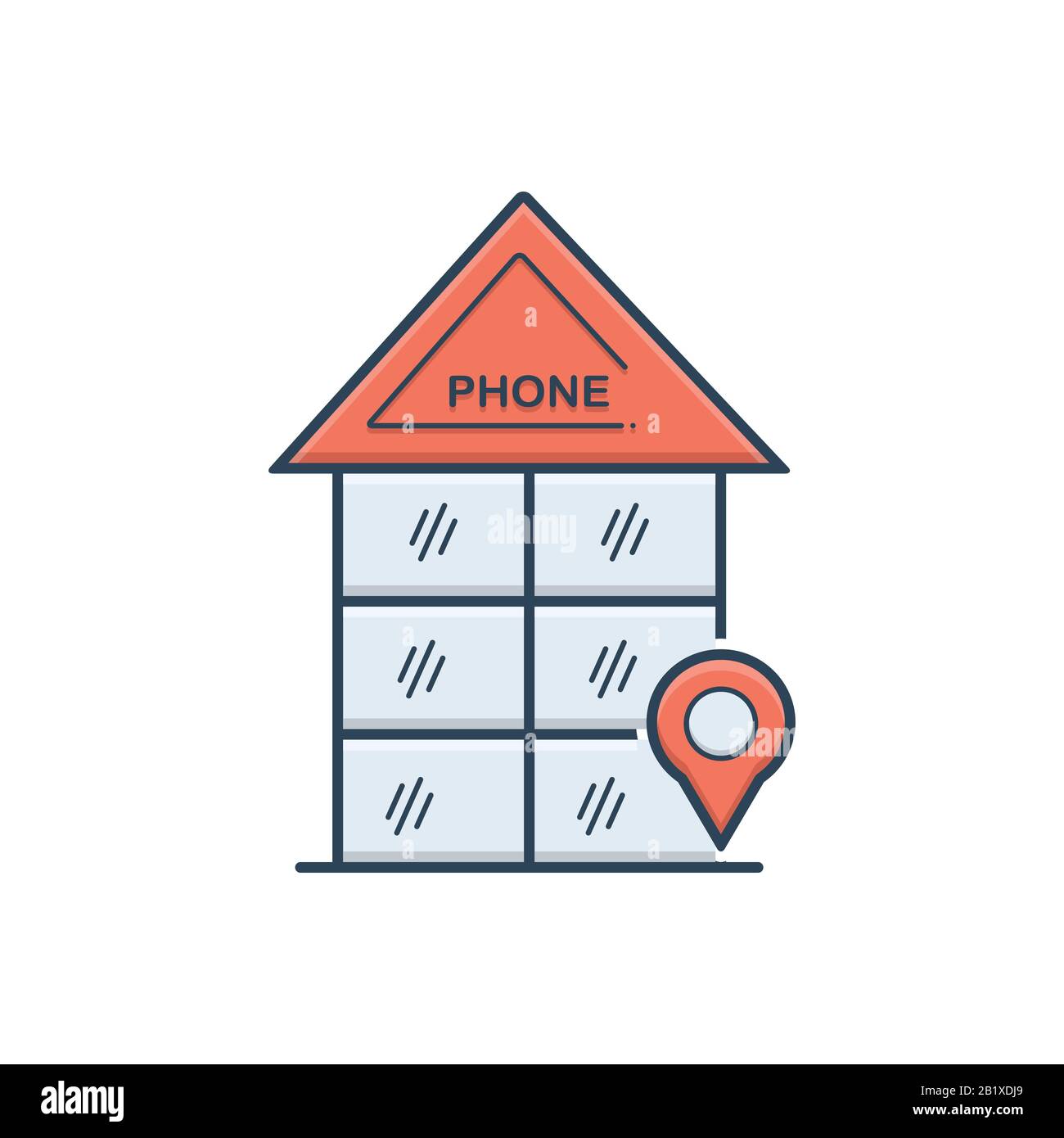 Booth location Stock Vector Images - Alamy