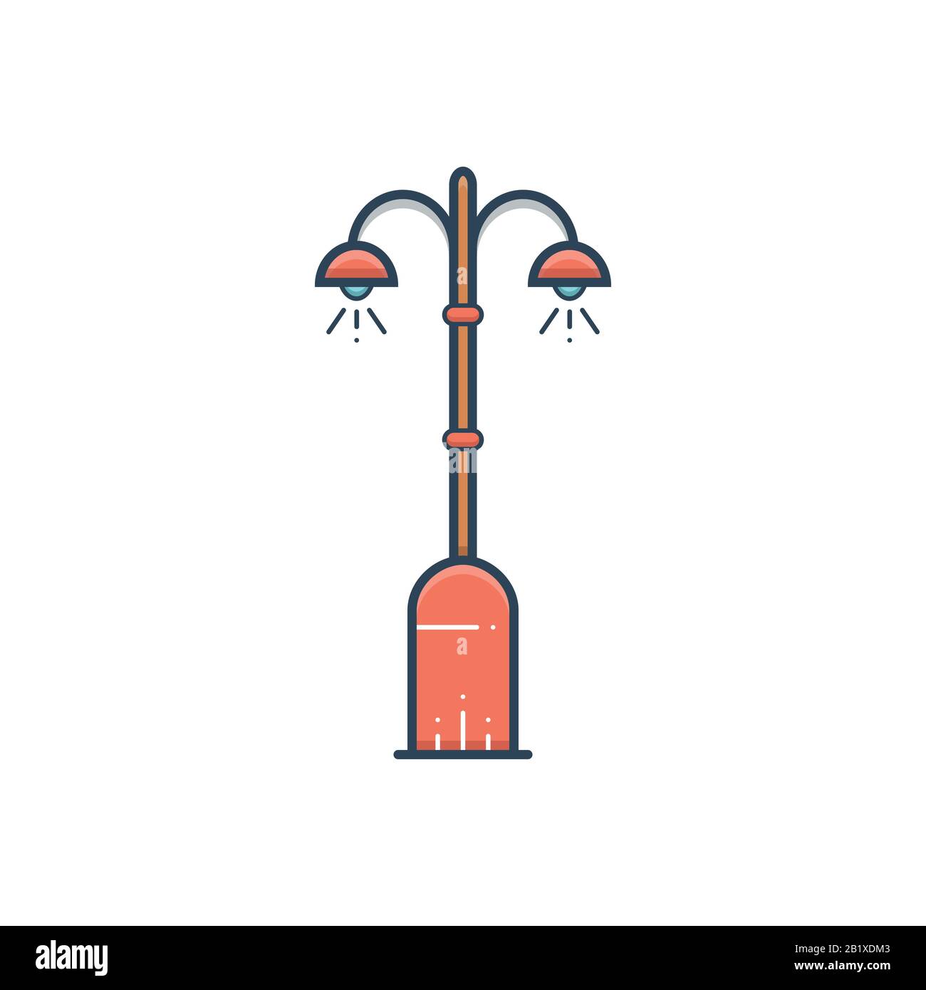 Street light icon Stock Vector Image & Art - Alamy