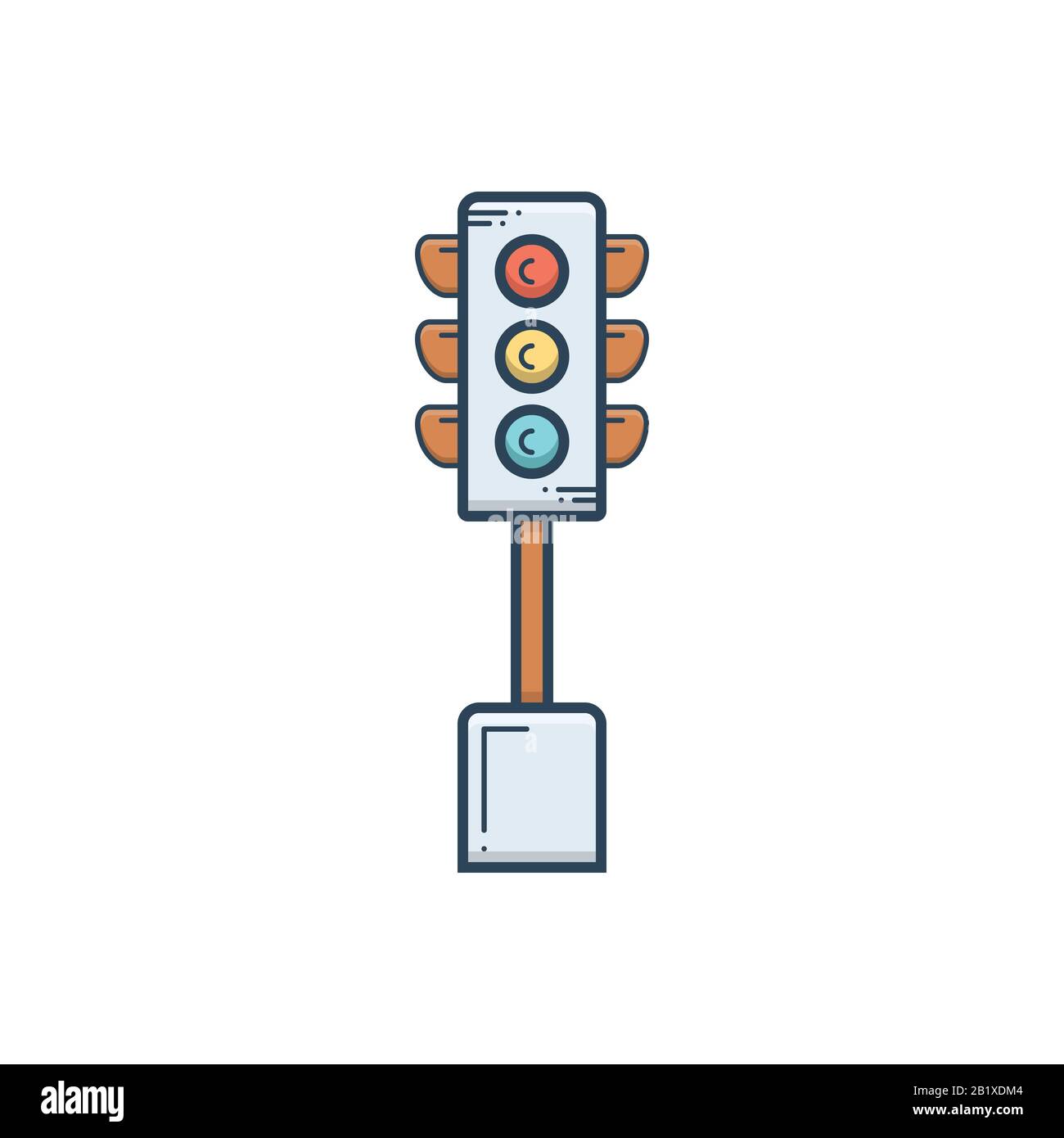 Traffic light icon Stock Vector Image & Art - Alamy