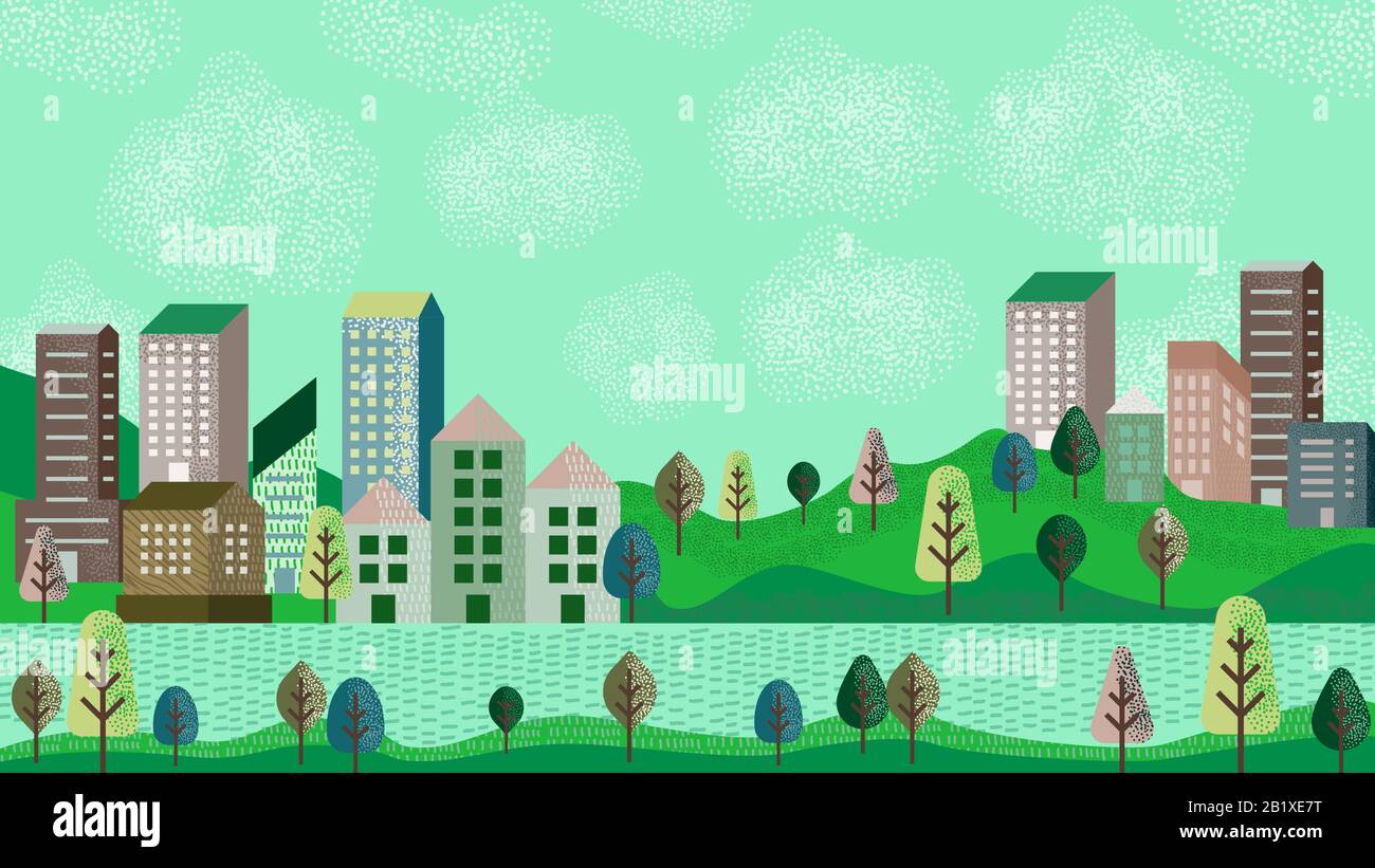 City park lake Stock Vector Images - Alamy