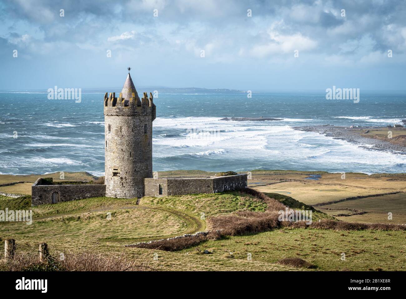 The burren ireland castle hi-res stock photography and images - Alamy